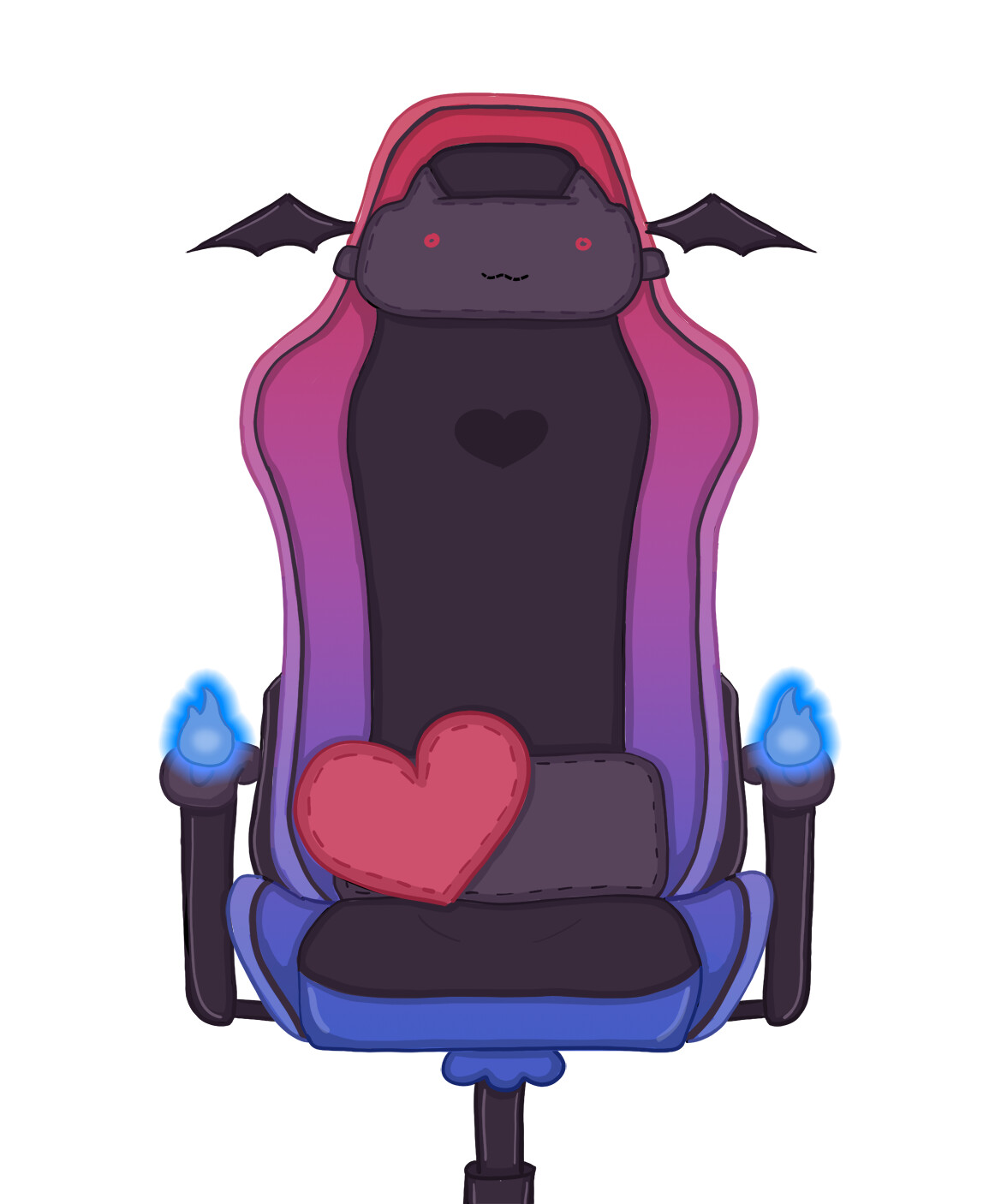 ArtStation - bluepie's custom vtuber chair