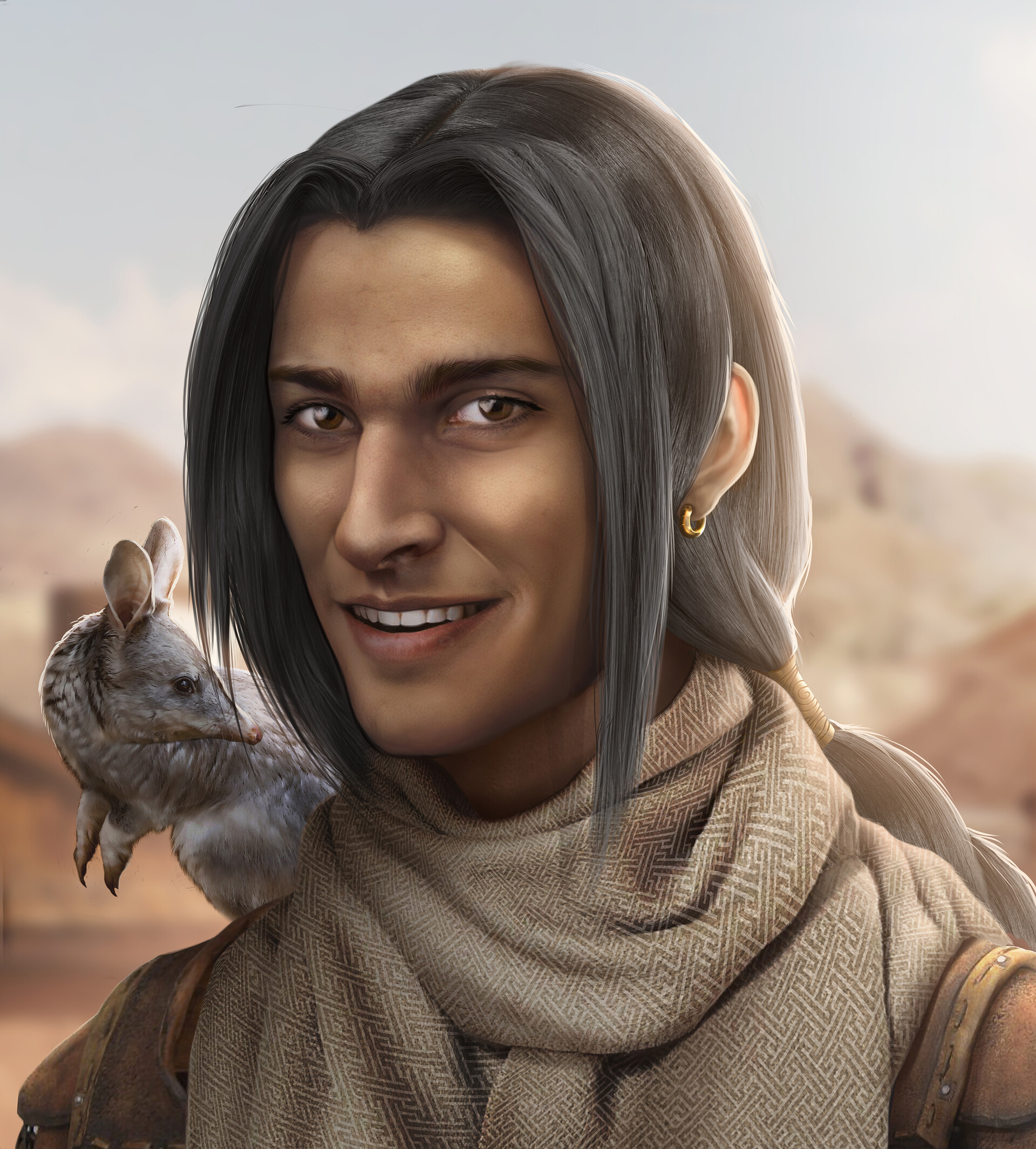ArtStation - Potrait desert character