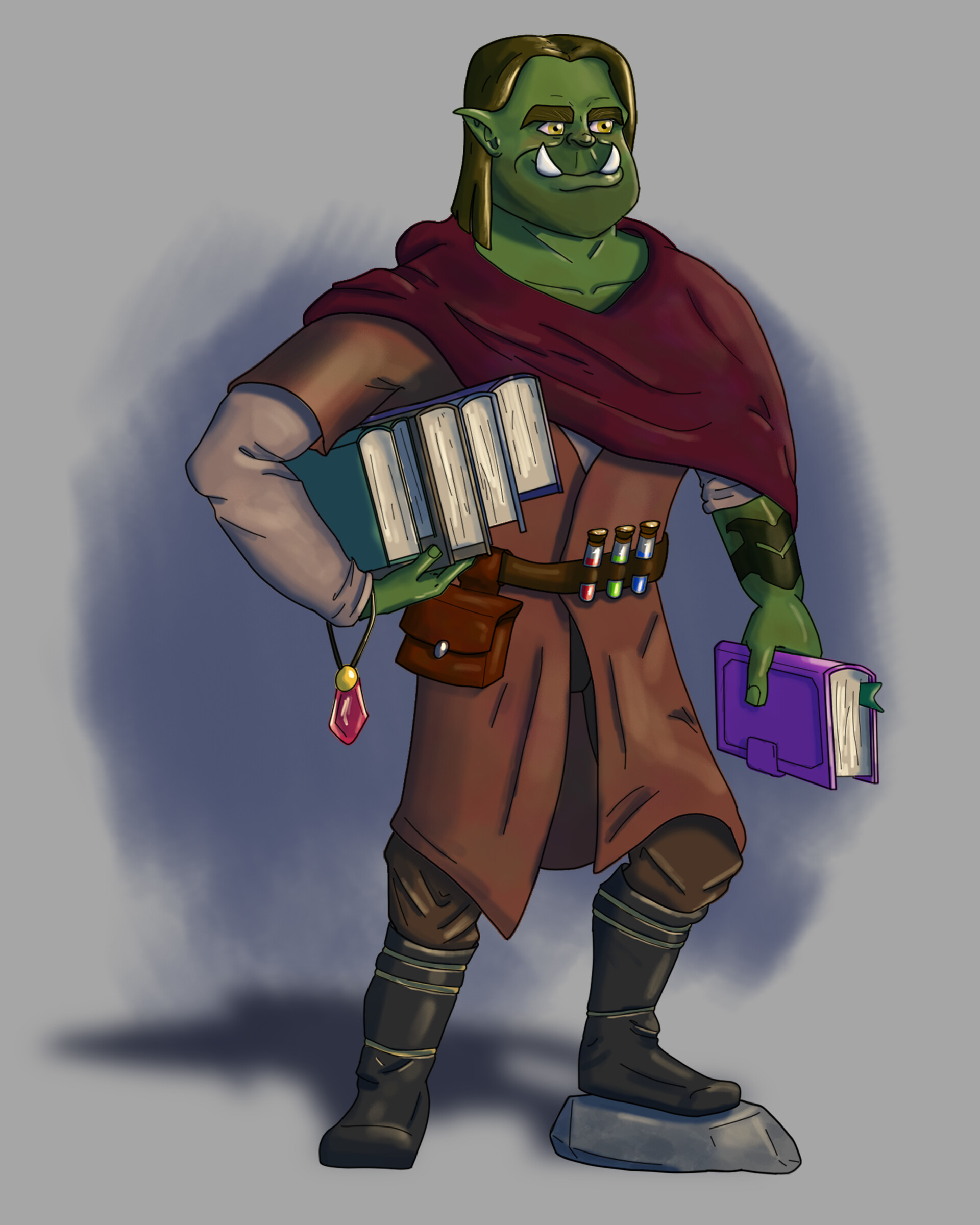 Matthew Skilton - Orc Wizard