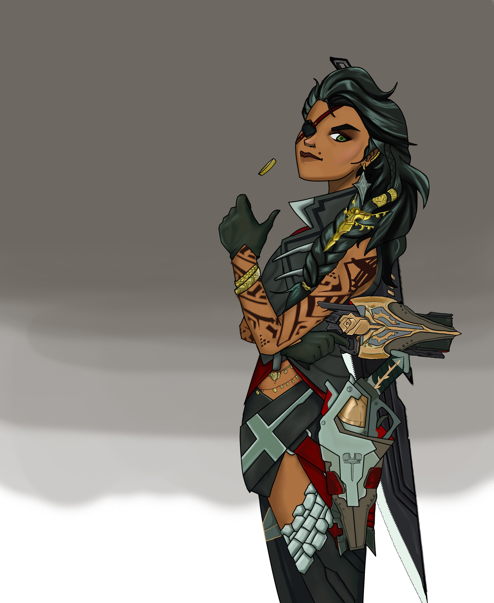 ArtStation - Samira from League of Legends