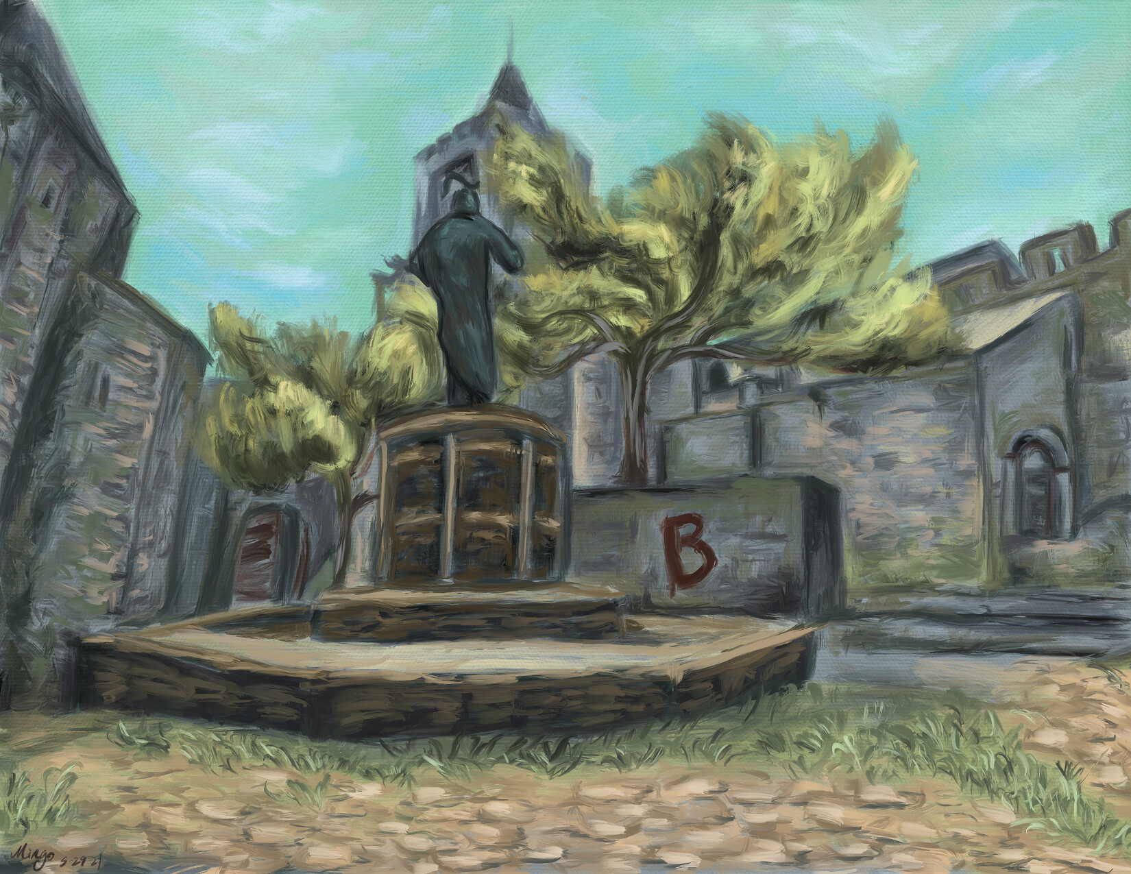 ArtStation - CSGO | COBBLESTONE | DE_CBBL