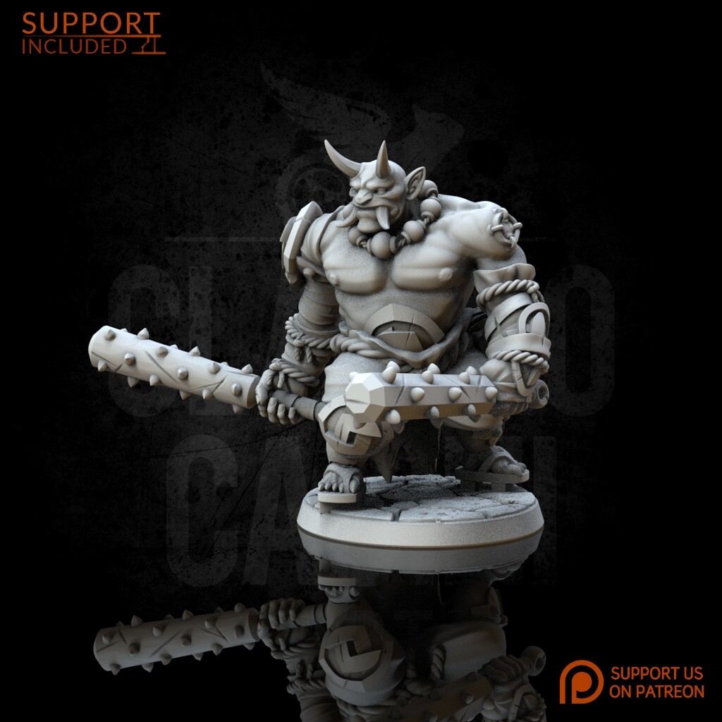ArtStation - Oni Miniature for my Patreon Page