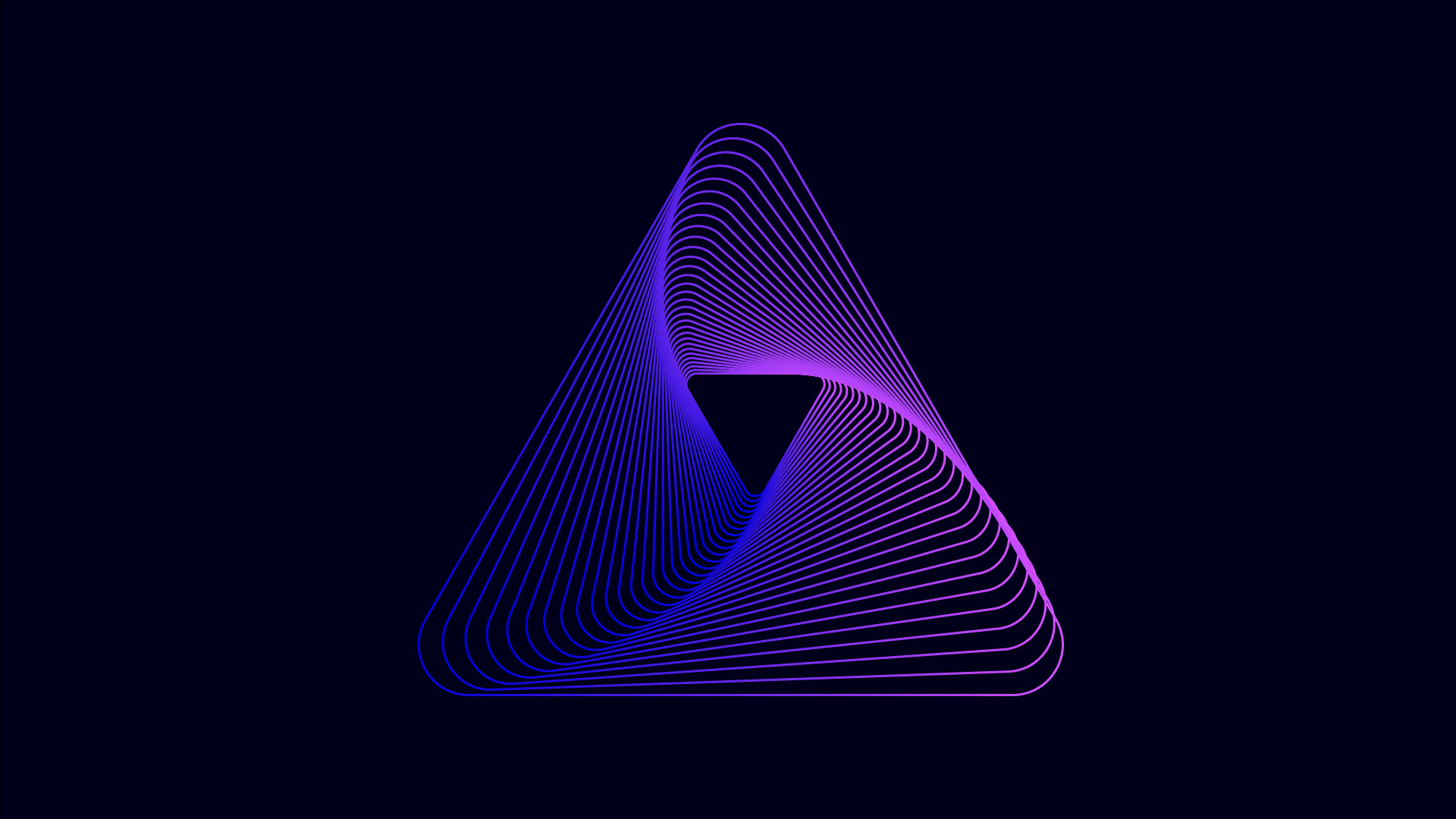 ArtStation - Triangle Gradient Artwork