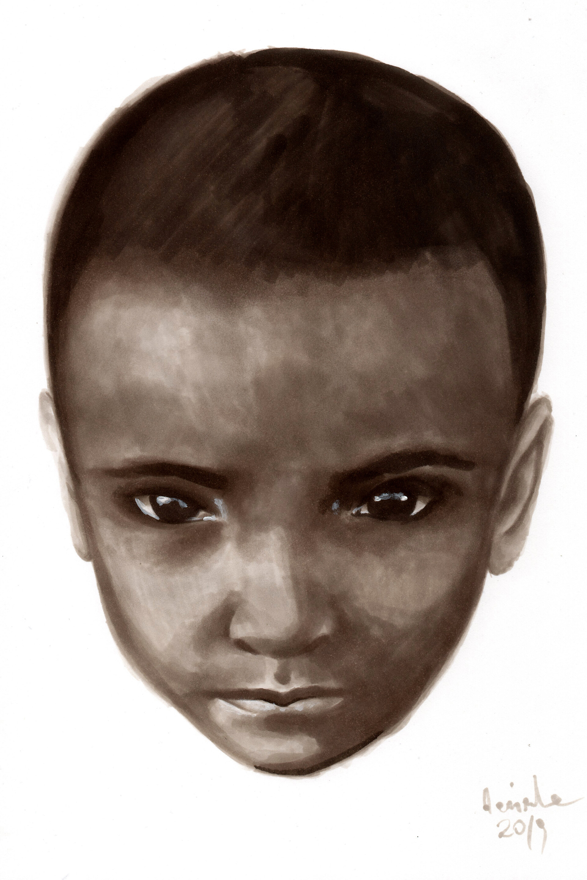 ArtStation - Kid portrait