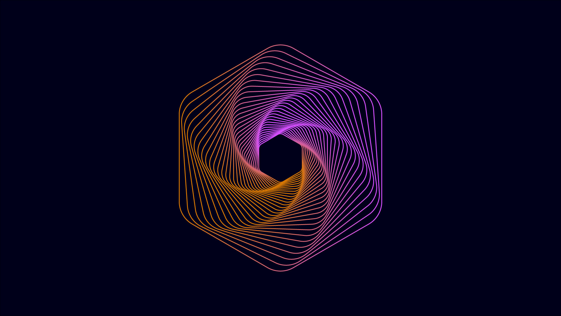 ArtStation - Hexagon Gradient Artwork