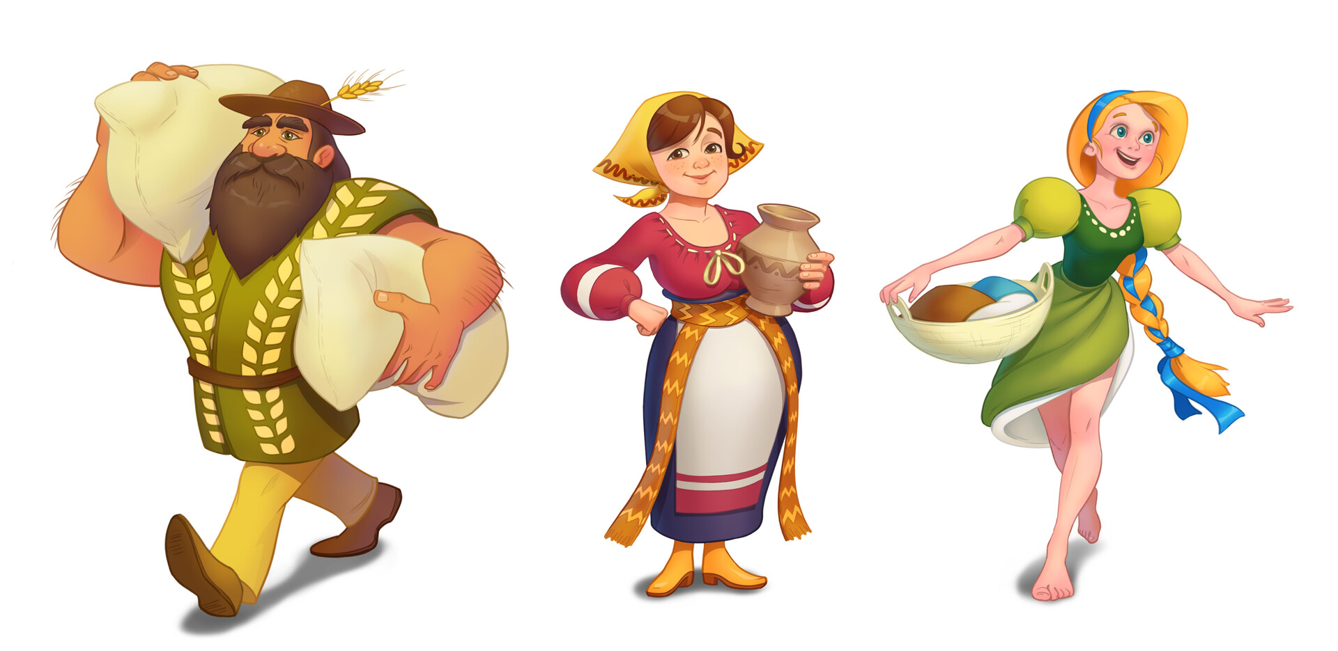 ArtStation - village people