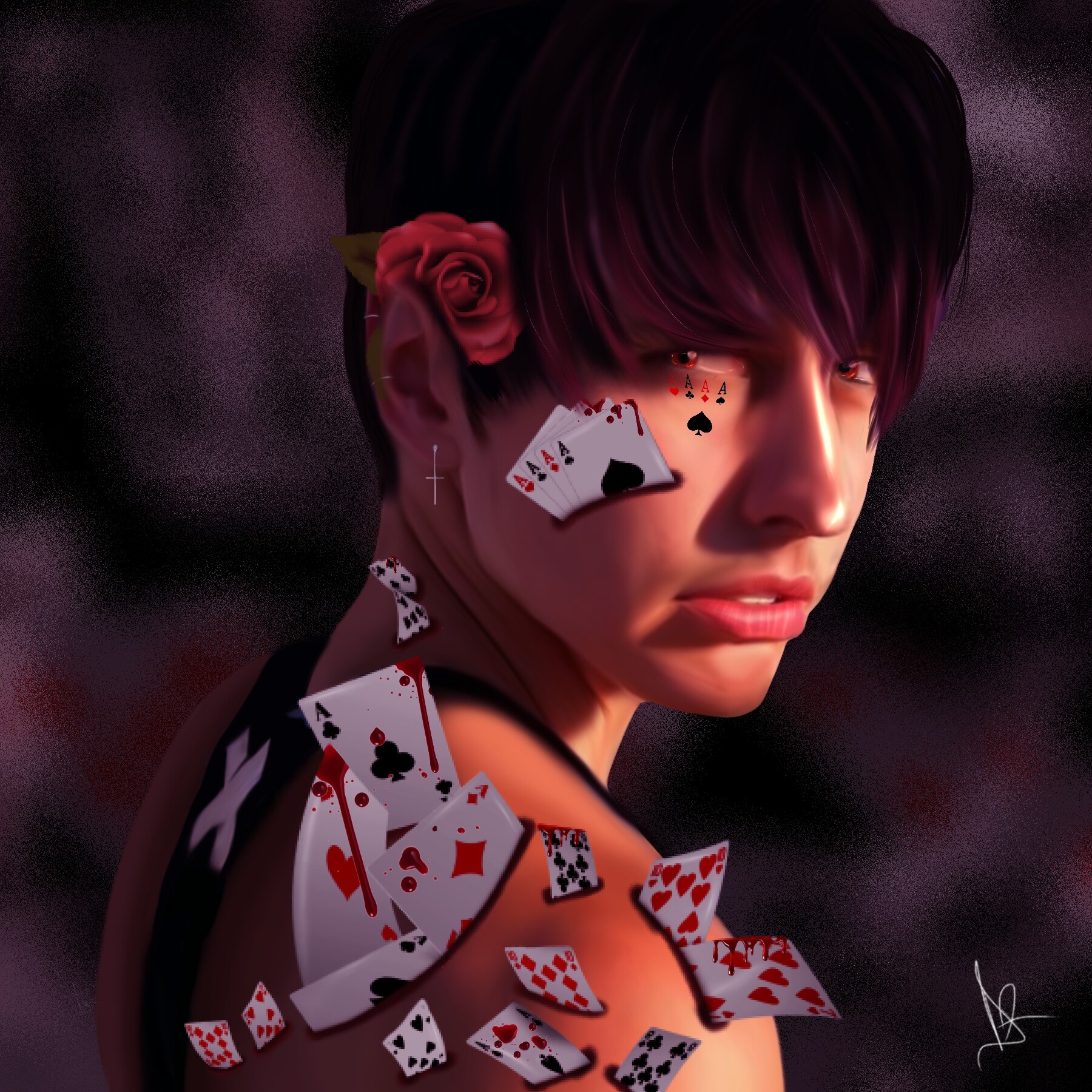 ArtStation - King of bleeding hearts