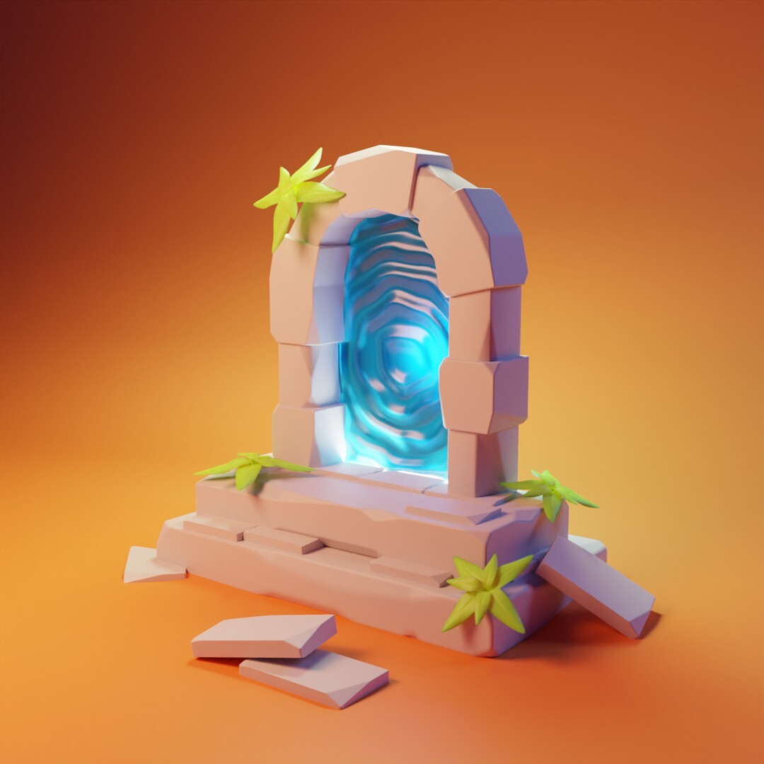 ArtStation - Portal 3D