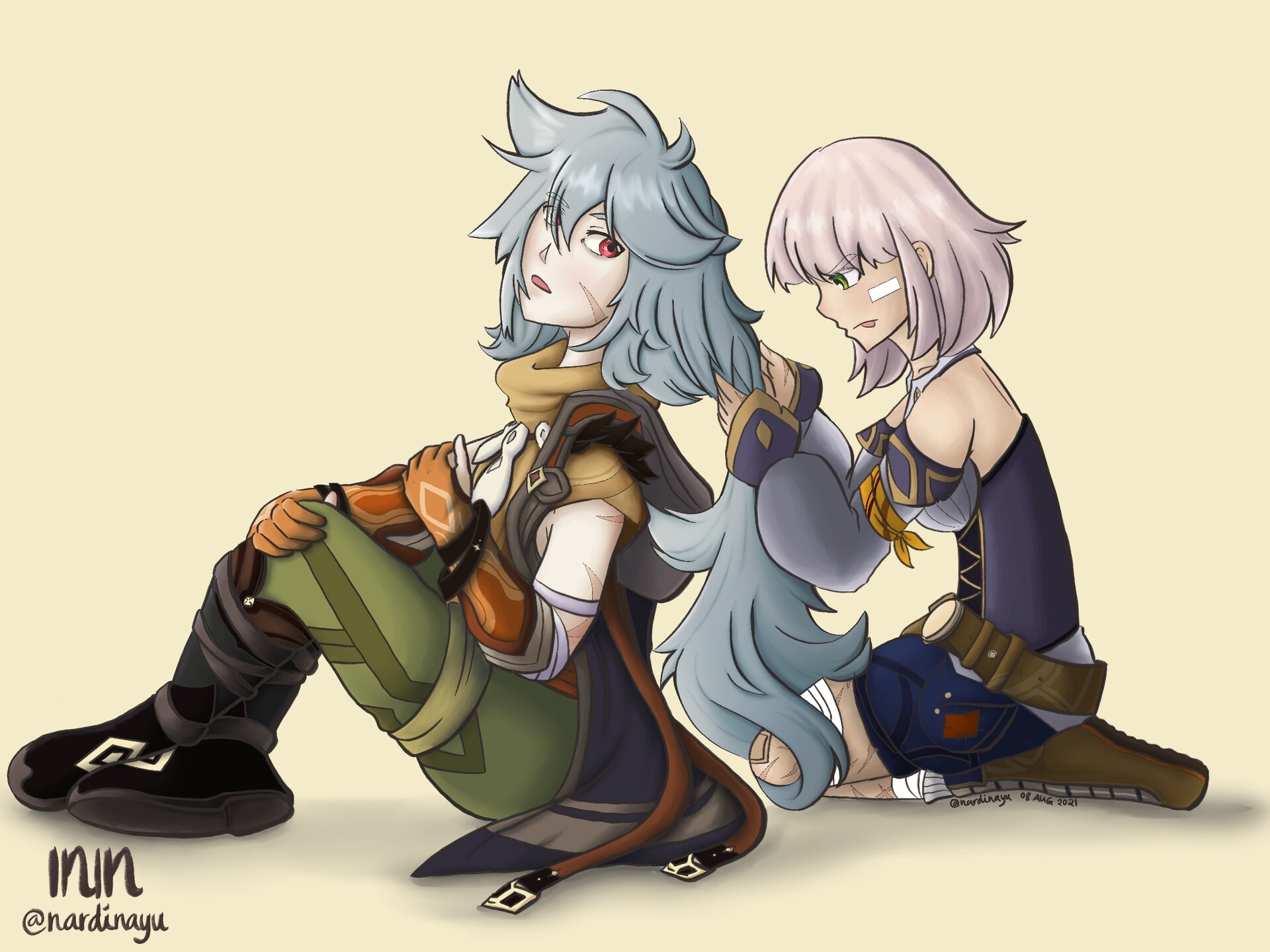 ArtStation - Razor gets Braids