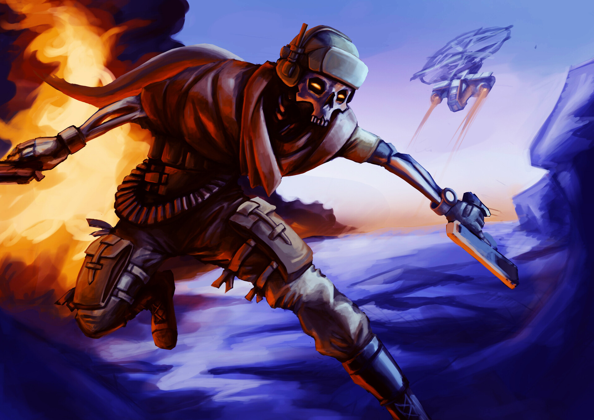 ArtStation - skelet soldier