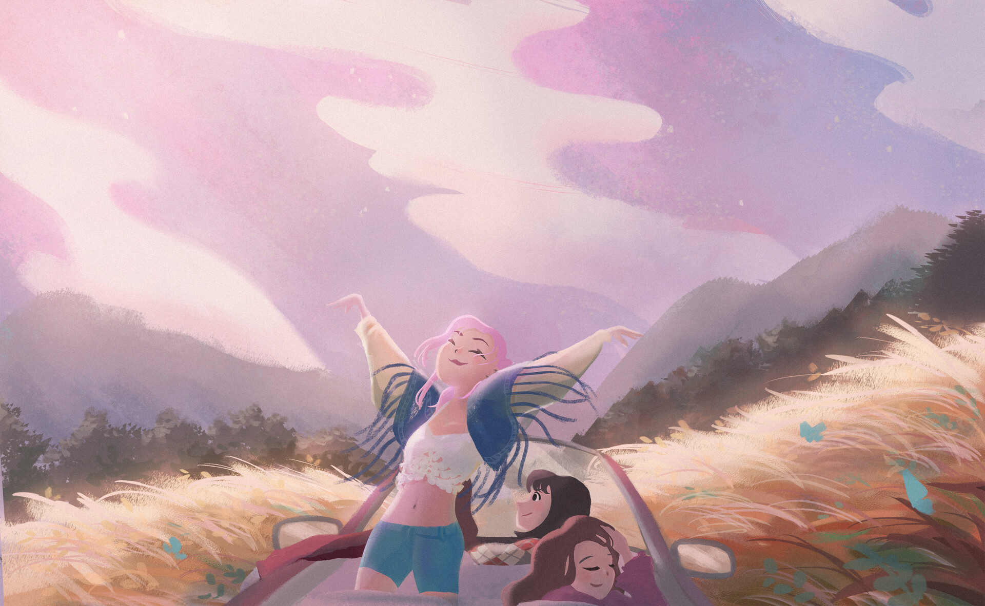 ArtStation - Lovesick girl