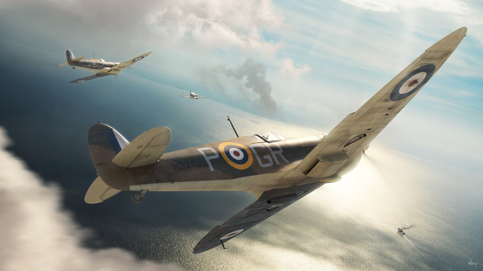 Hendrik Aviation Art - Dunkirk