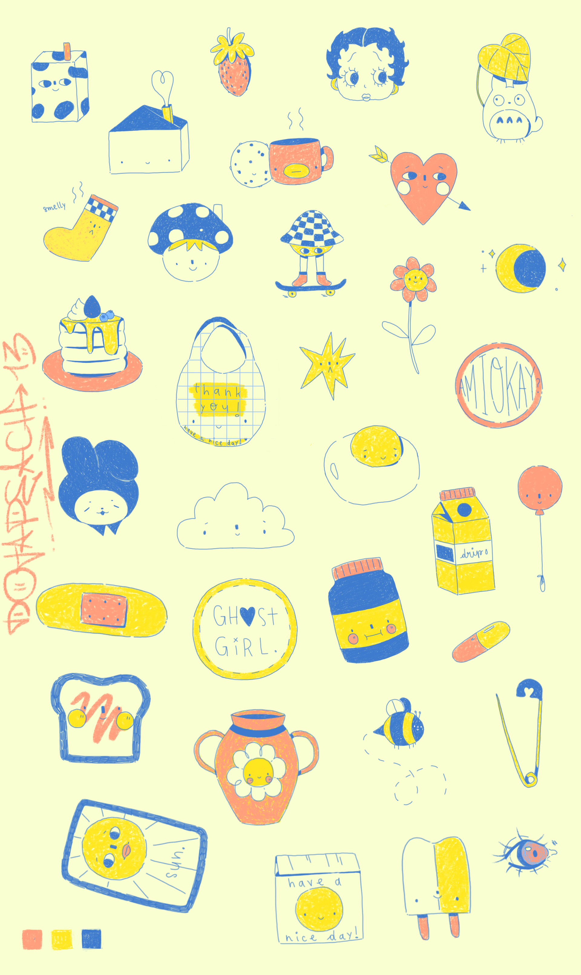 ArtStation - Procreate-spread (original illustration)