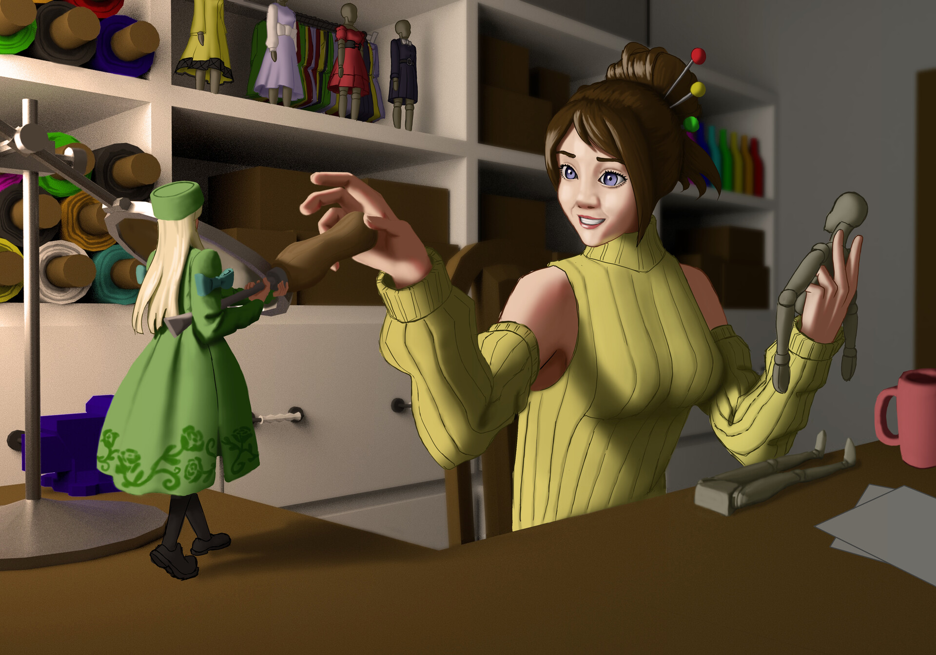 ArtStation - Doll and dollmaker