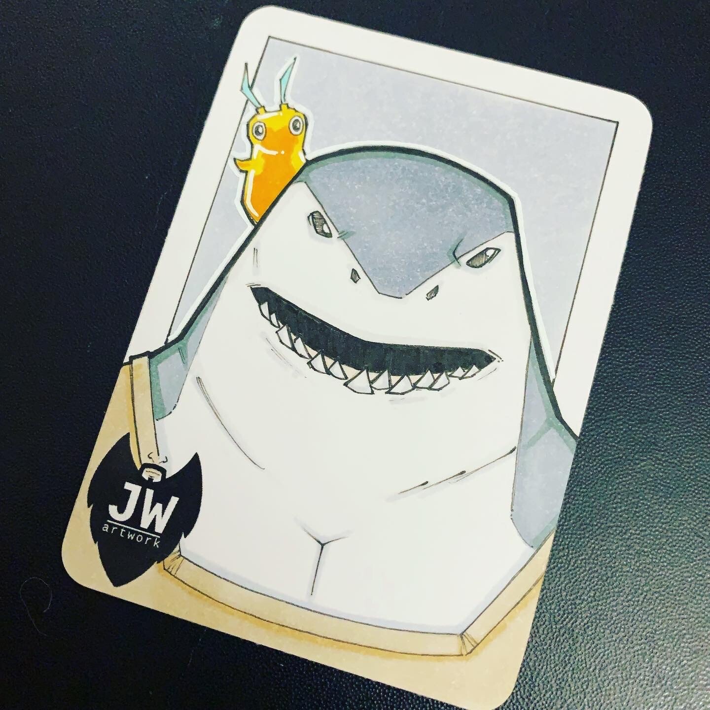 ArtStation - King Shark sketchcard