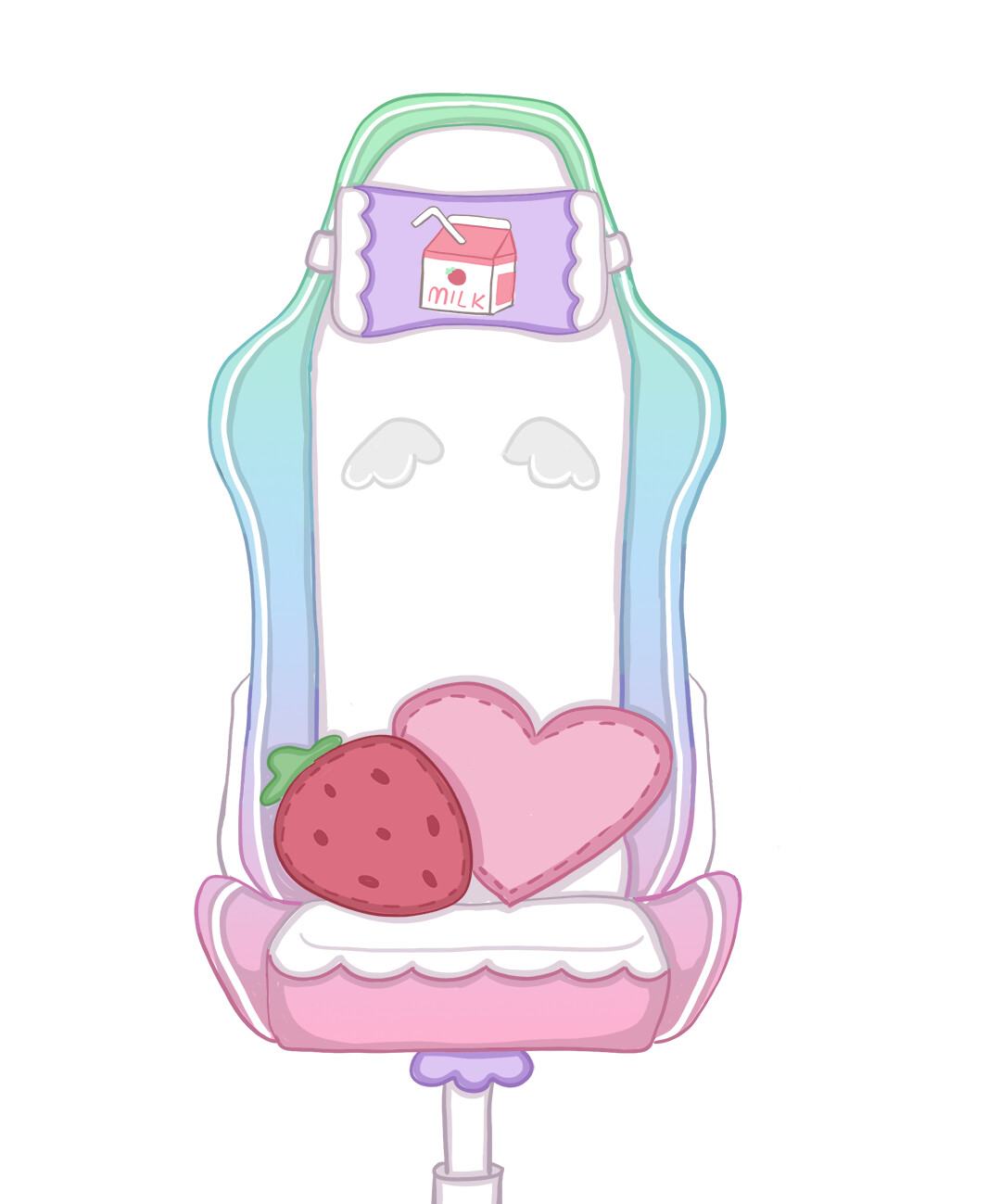 ArtStation - fluffy's custom vtuber chair