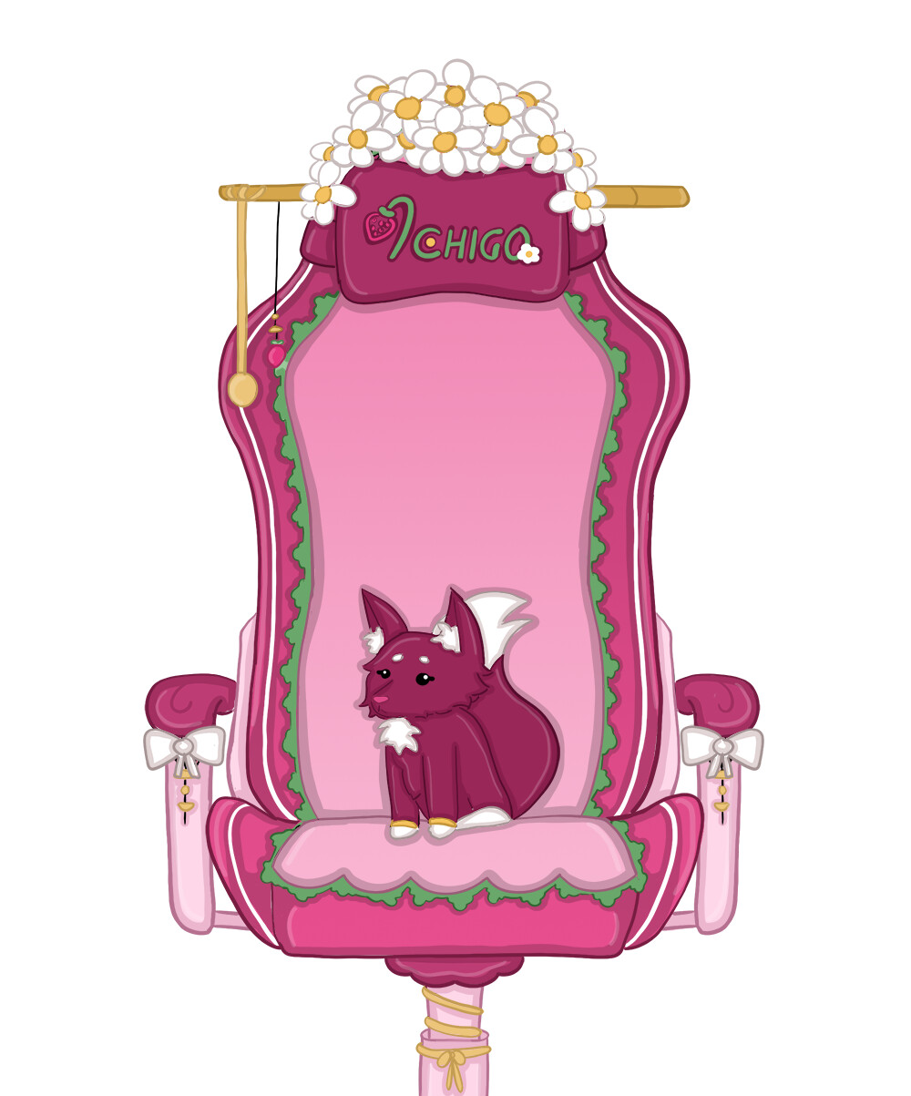 ArtStation - nitemericc's custom vtuber chair