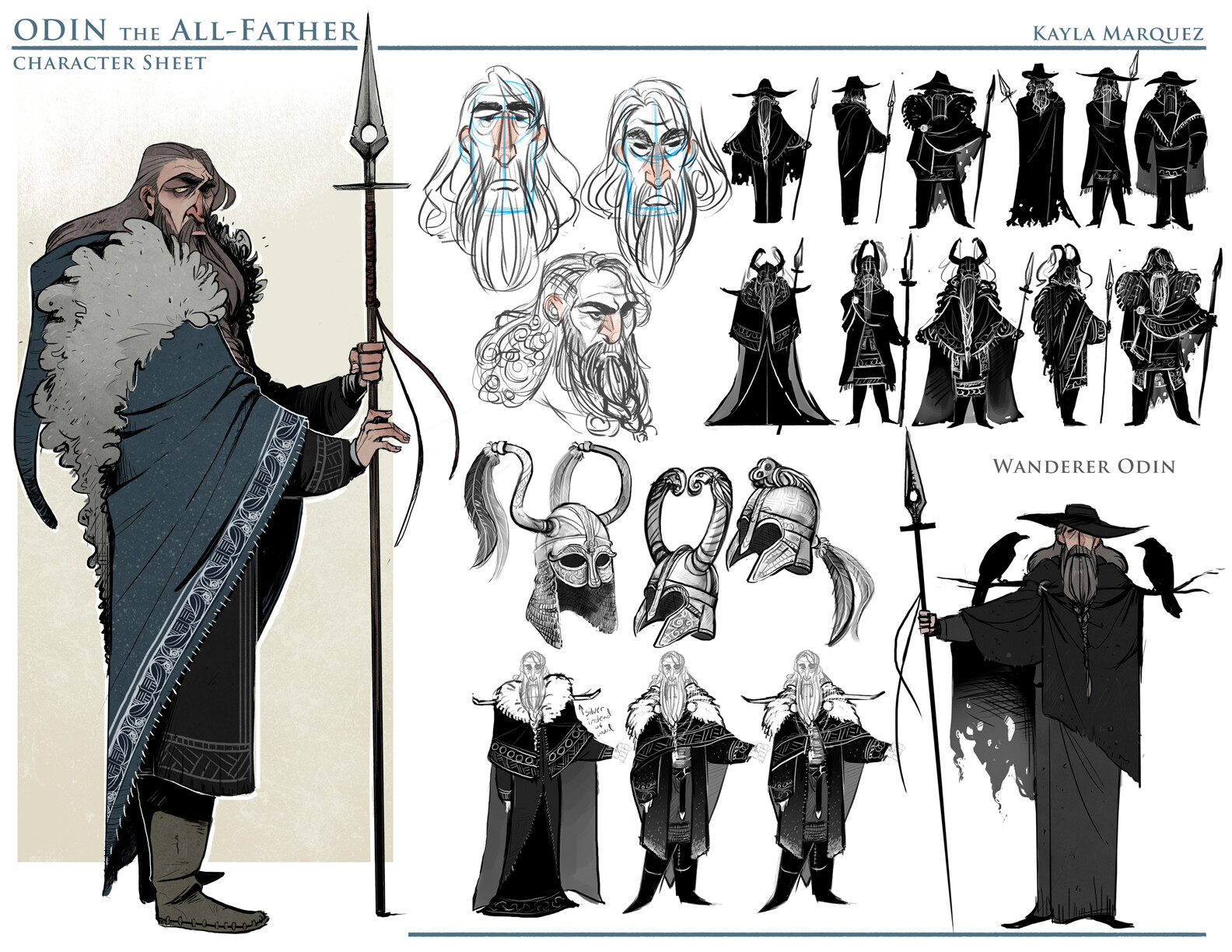 ArtStation - Odin Design - College Assignment 2014