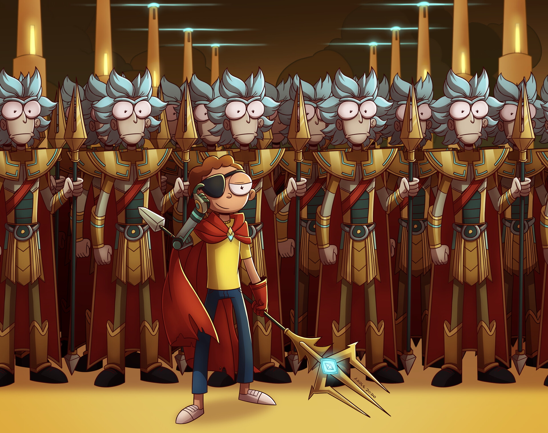 ArtStation - Evil Morty