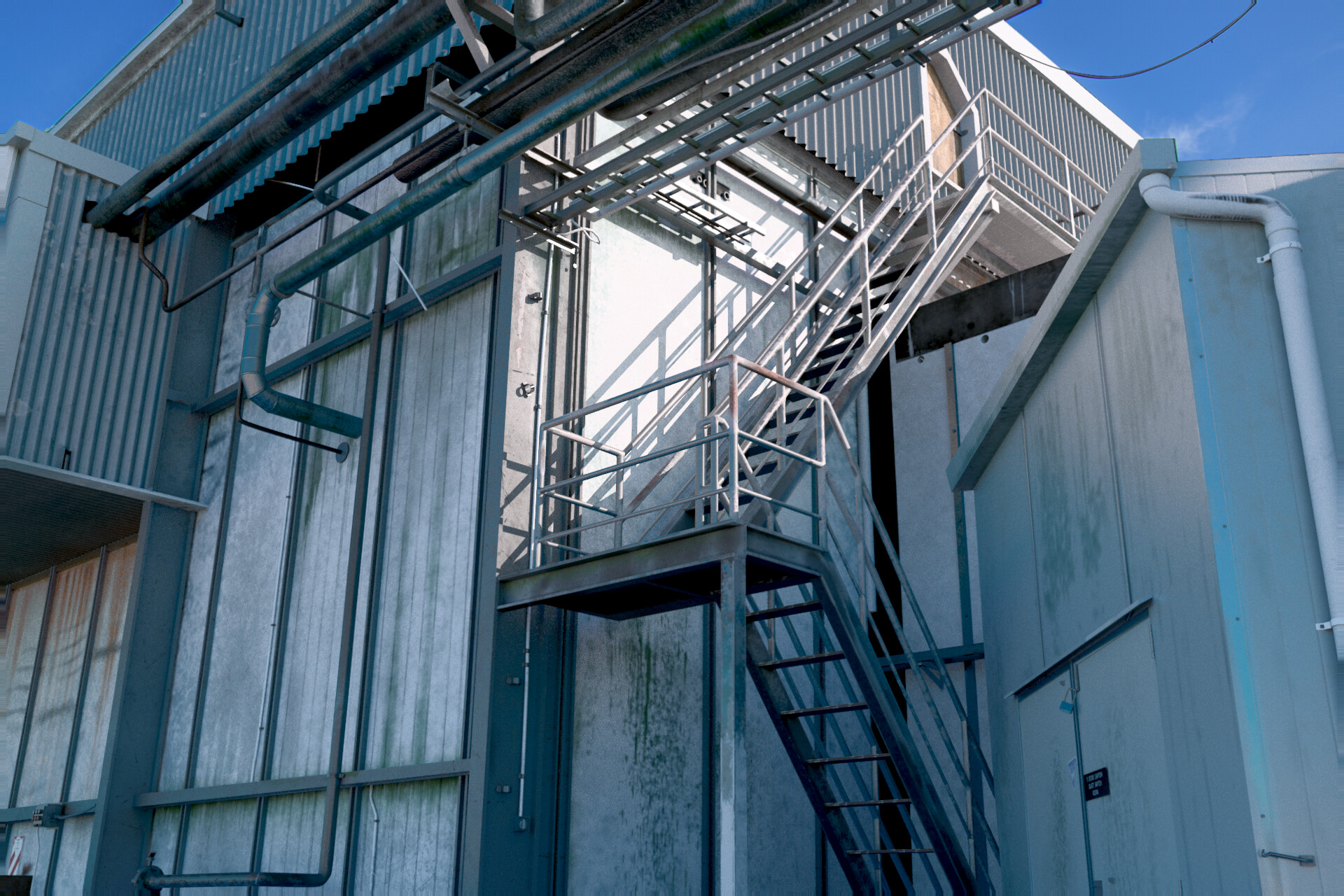 ArtStation - Belfast Freezing Works