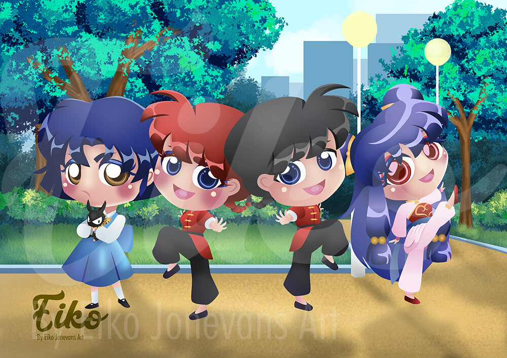 ArtStation - Ranma 1/2 Fan Art