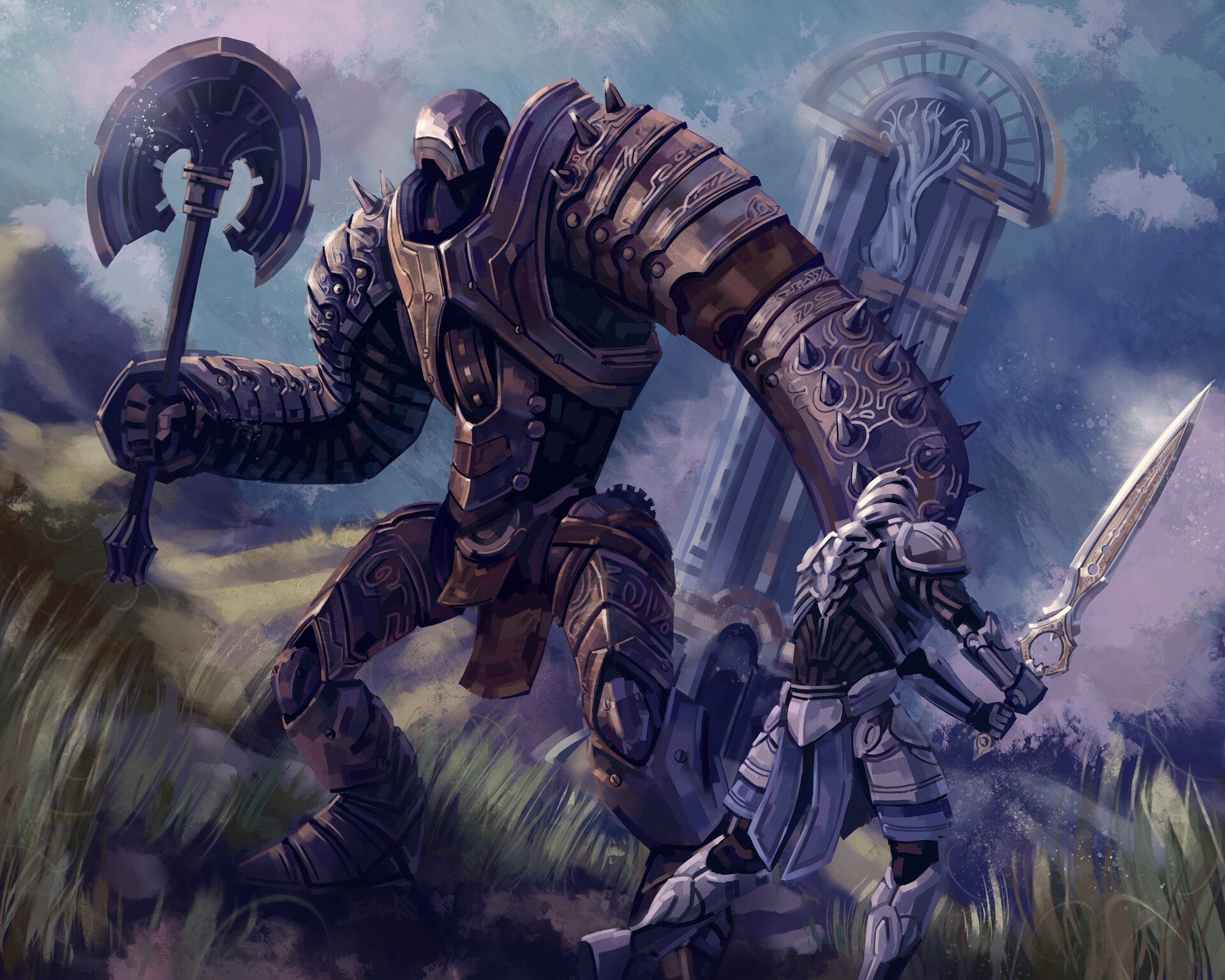 ArtStation - Infinity Blade Landscape