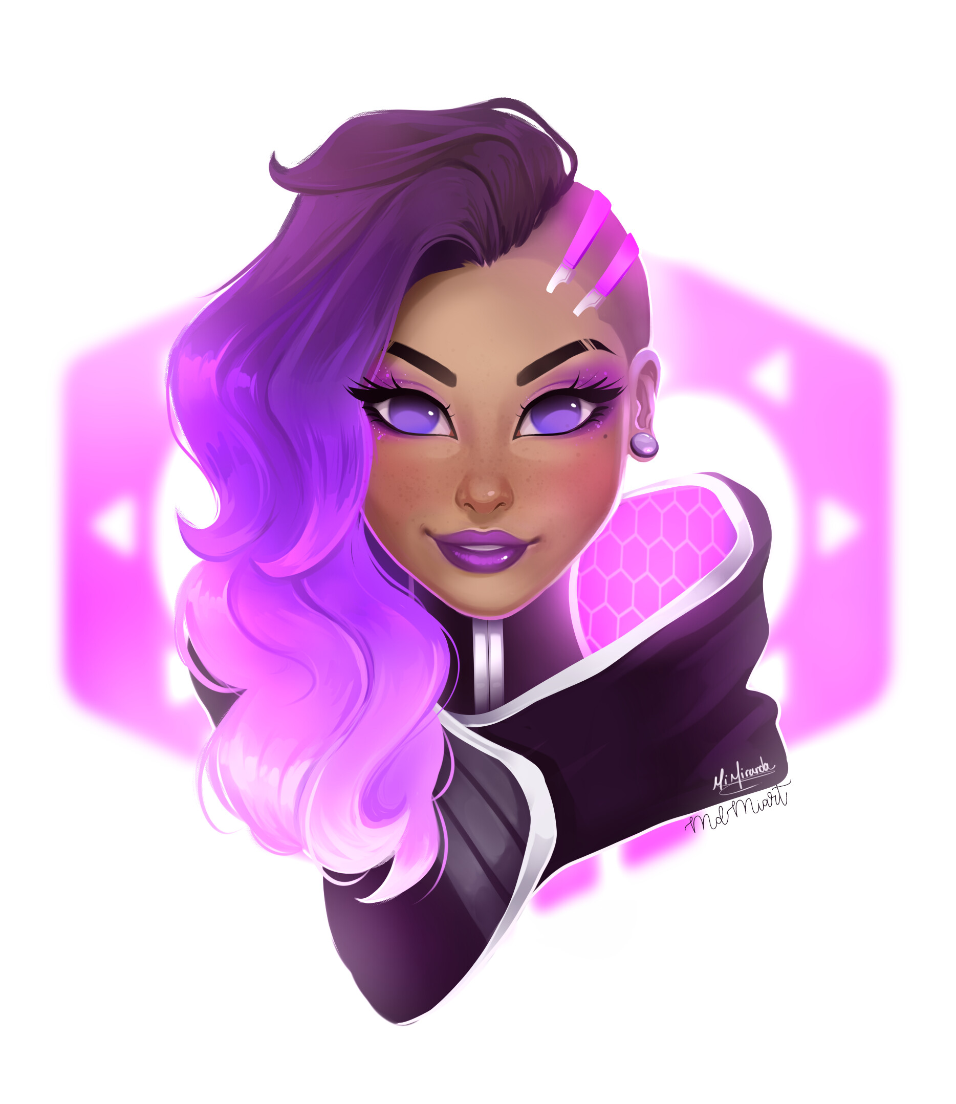 ArtStation - Sombra (Overwatch)