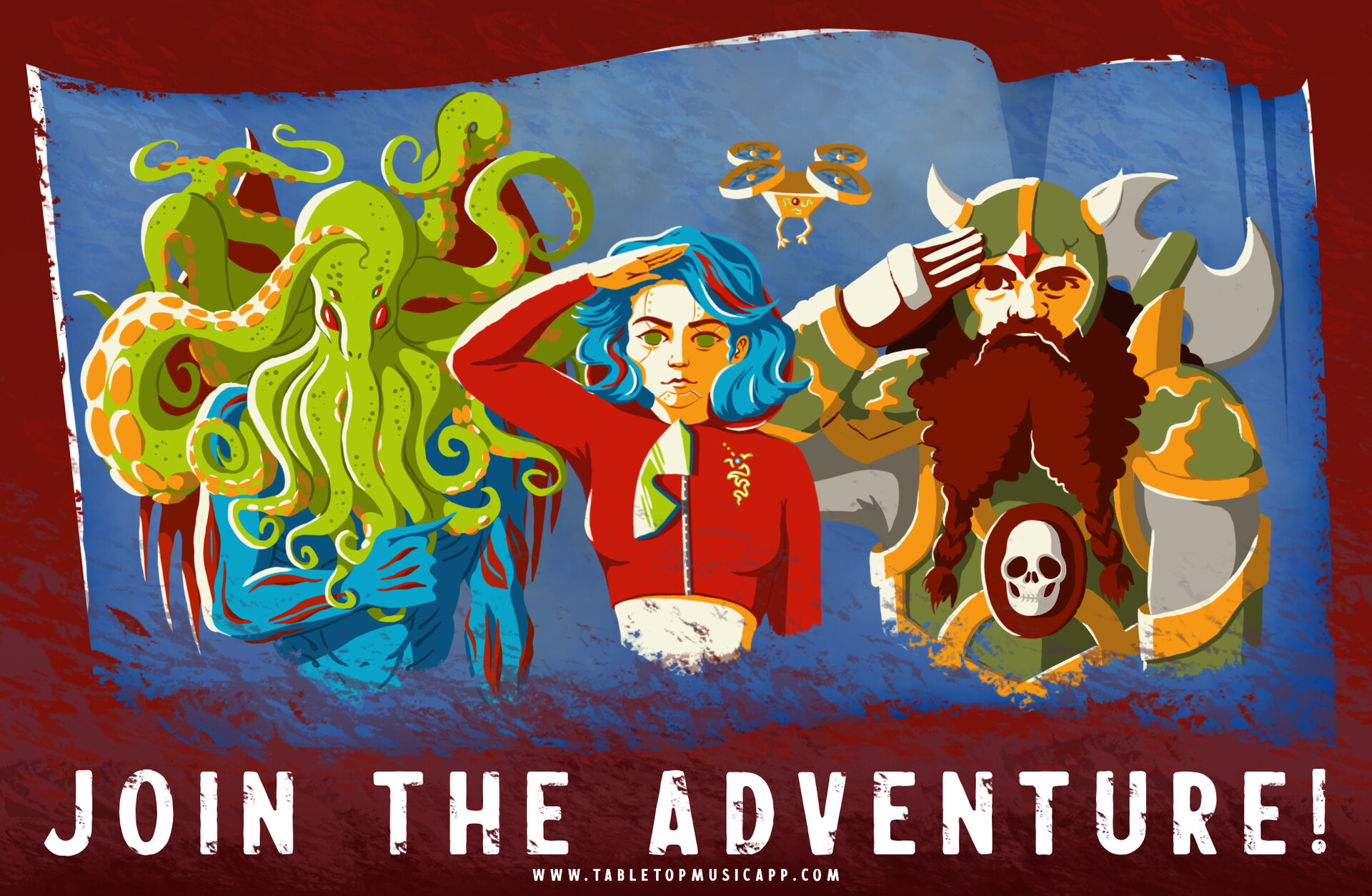 ArtStation - OST Tabletop Music Companion Promo Posters | Poster