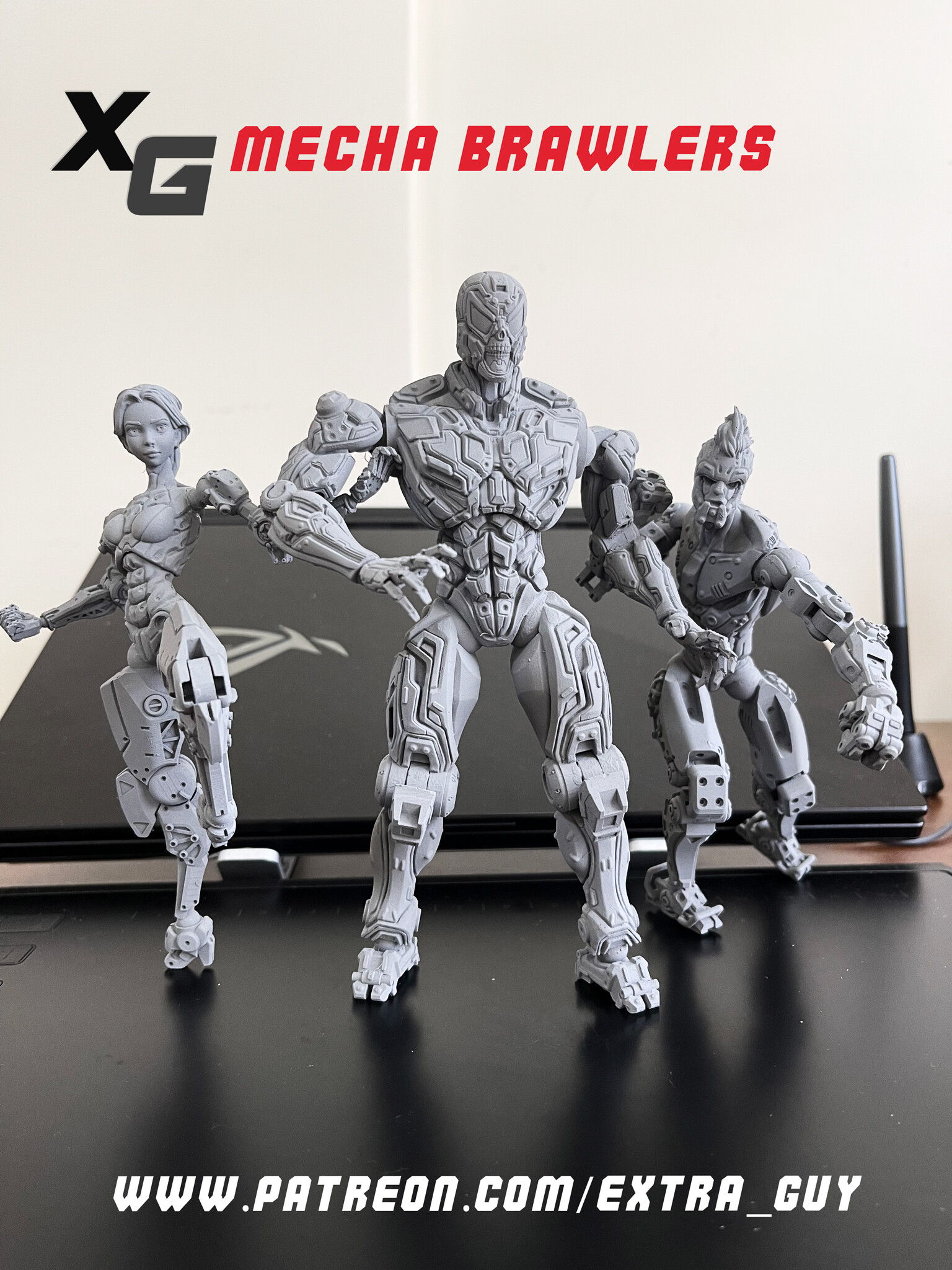 ArtStation - Mecha Brawlers 3