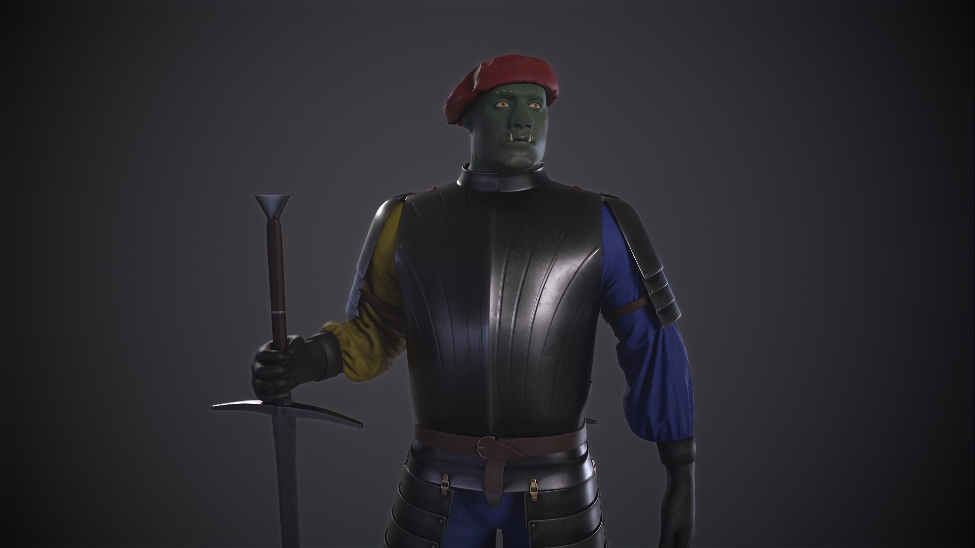 ArtStation - Orc Mercenary