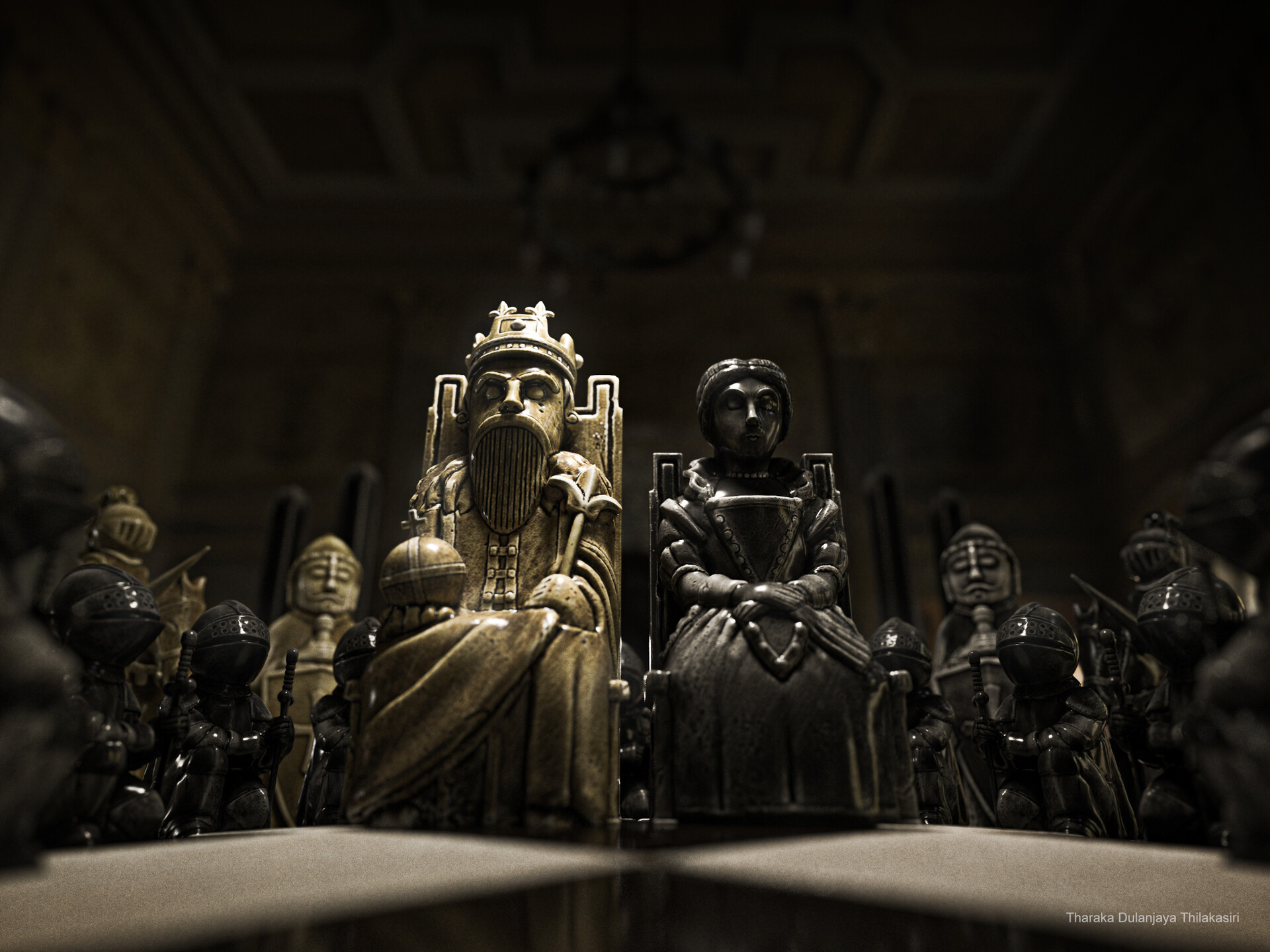 ArtStation - A Game of Shadows - 3D Visualization