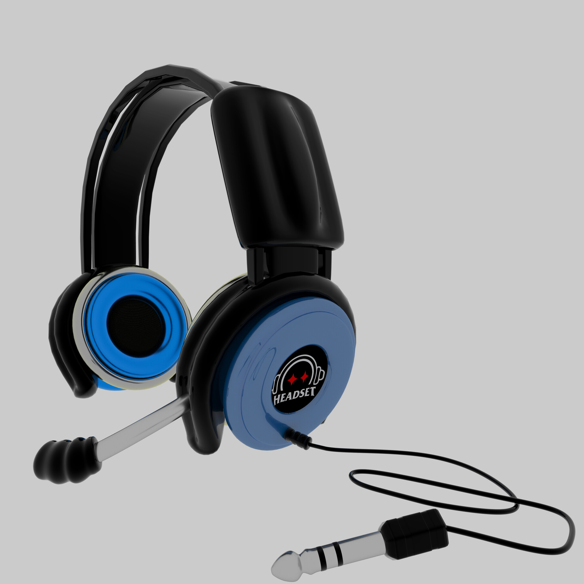 ArtStation - head_set modelling