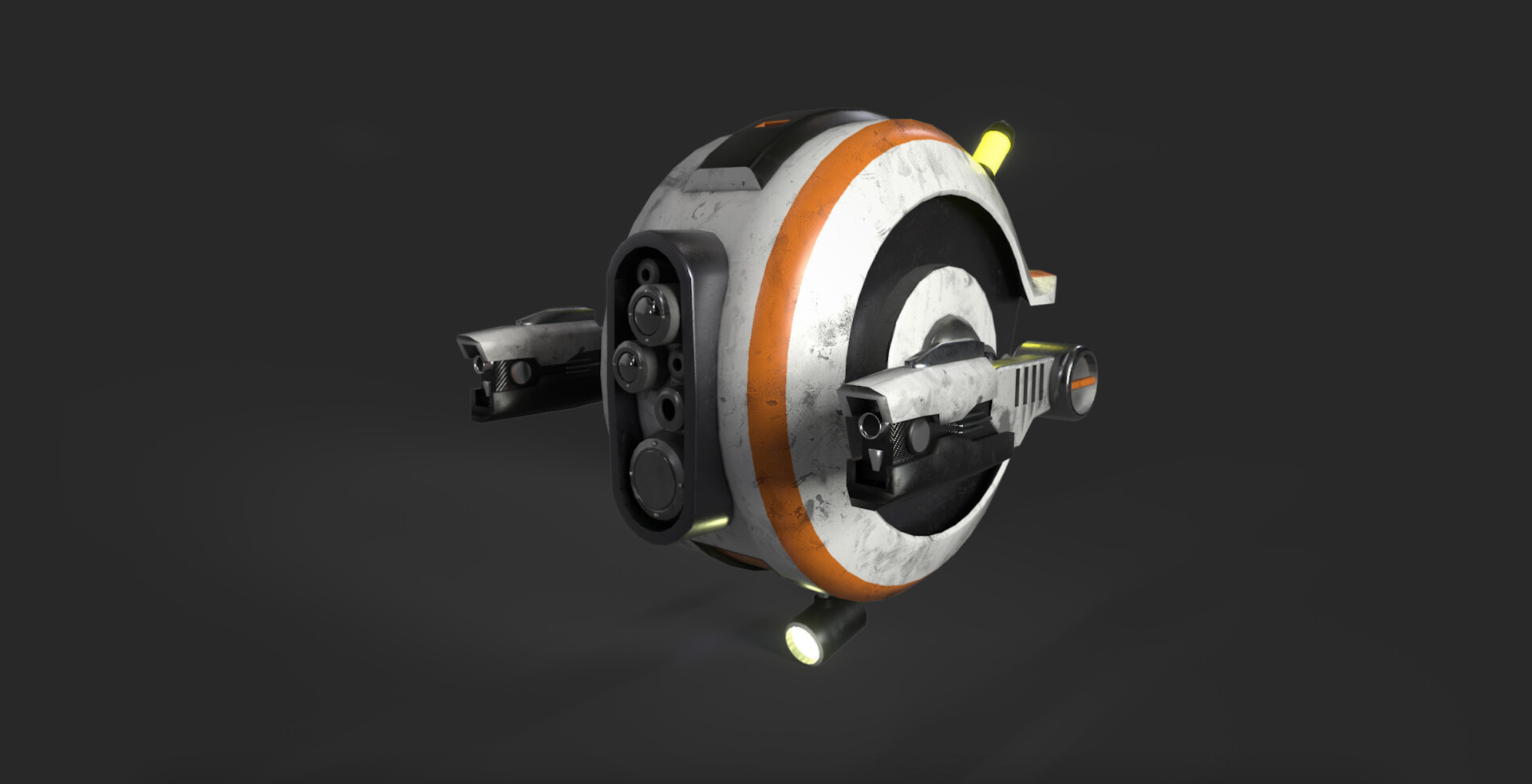 ArtStation - Sci-Fi Drone