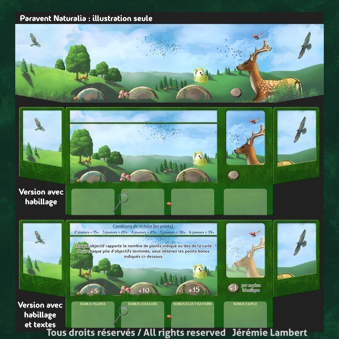 ArtStation - Screen illustration (Naturalia game) to formatting