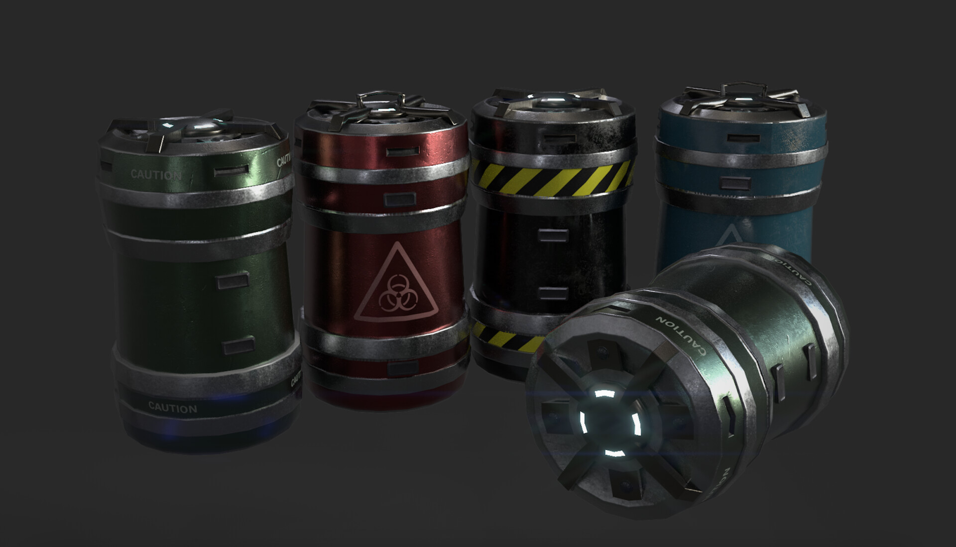 ArtStation - Sci-Fi Barrels