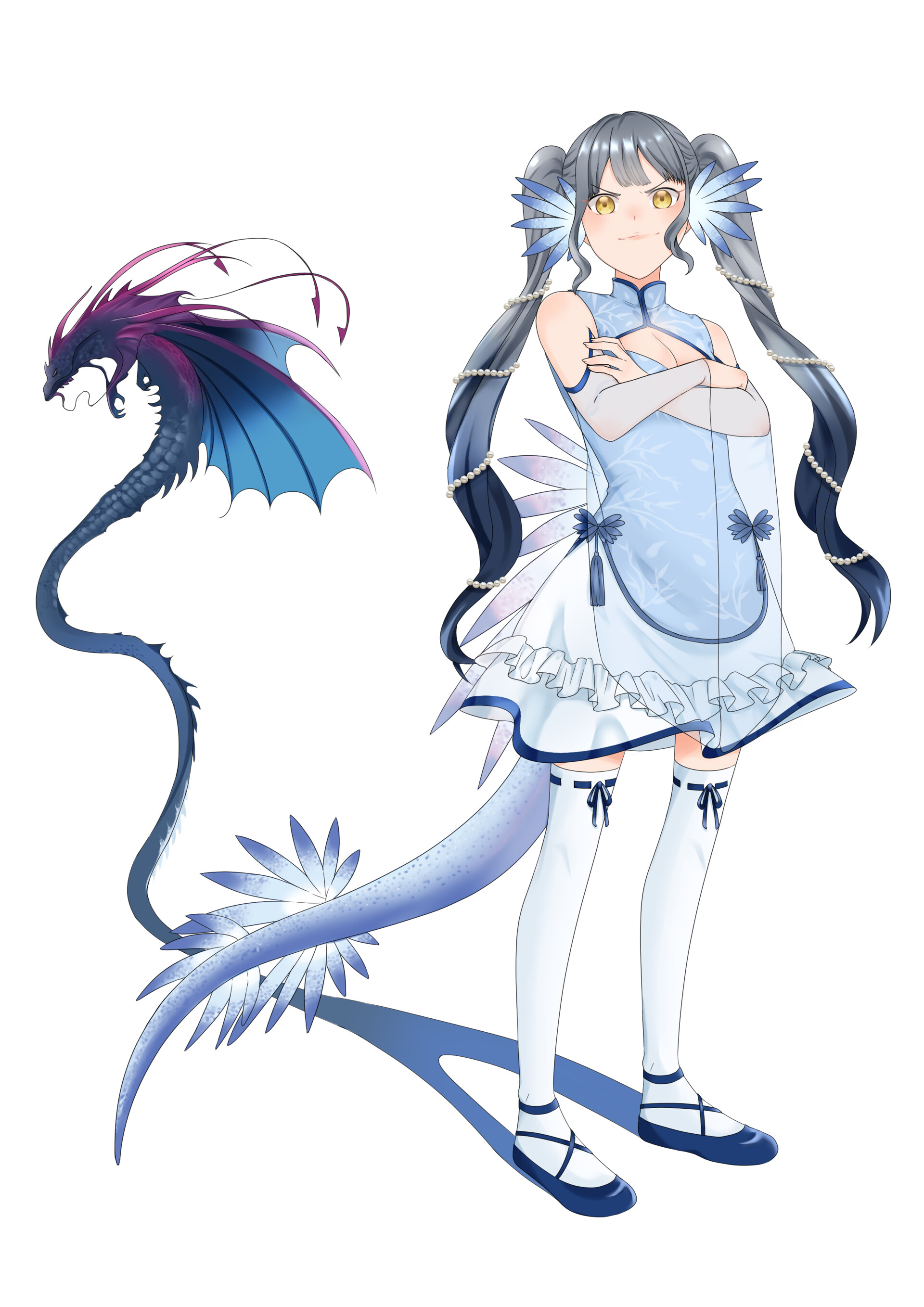 ArtStation - Dragon Girl