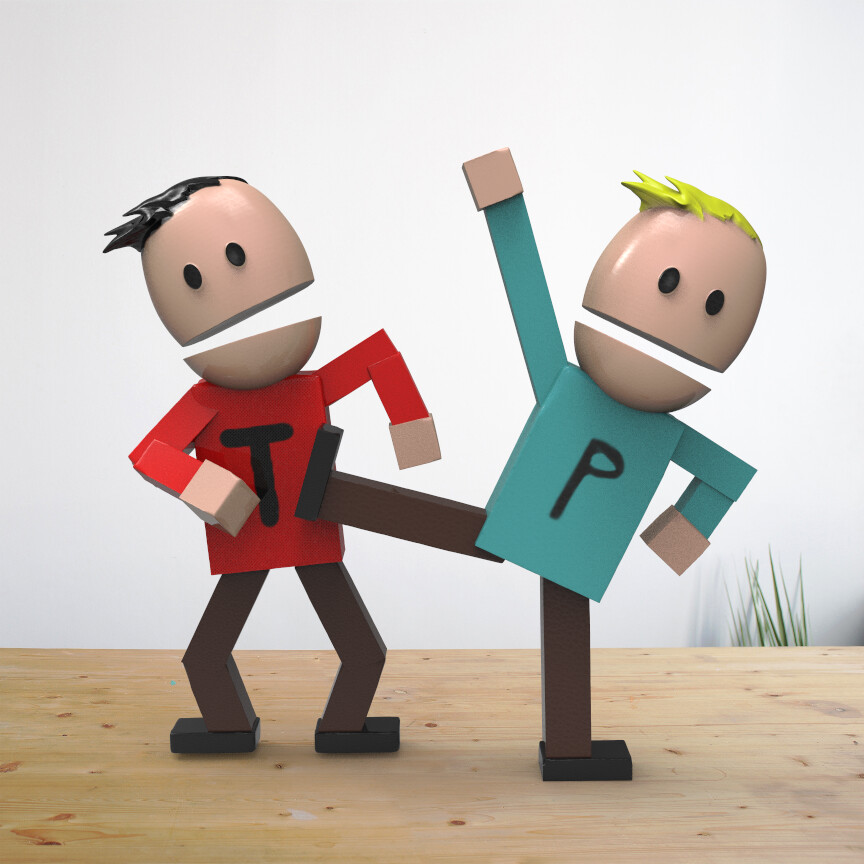 ArtStation - Terrence and Phillip