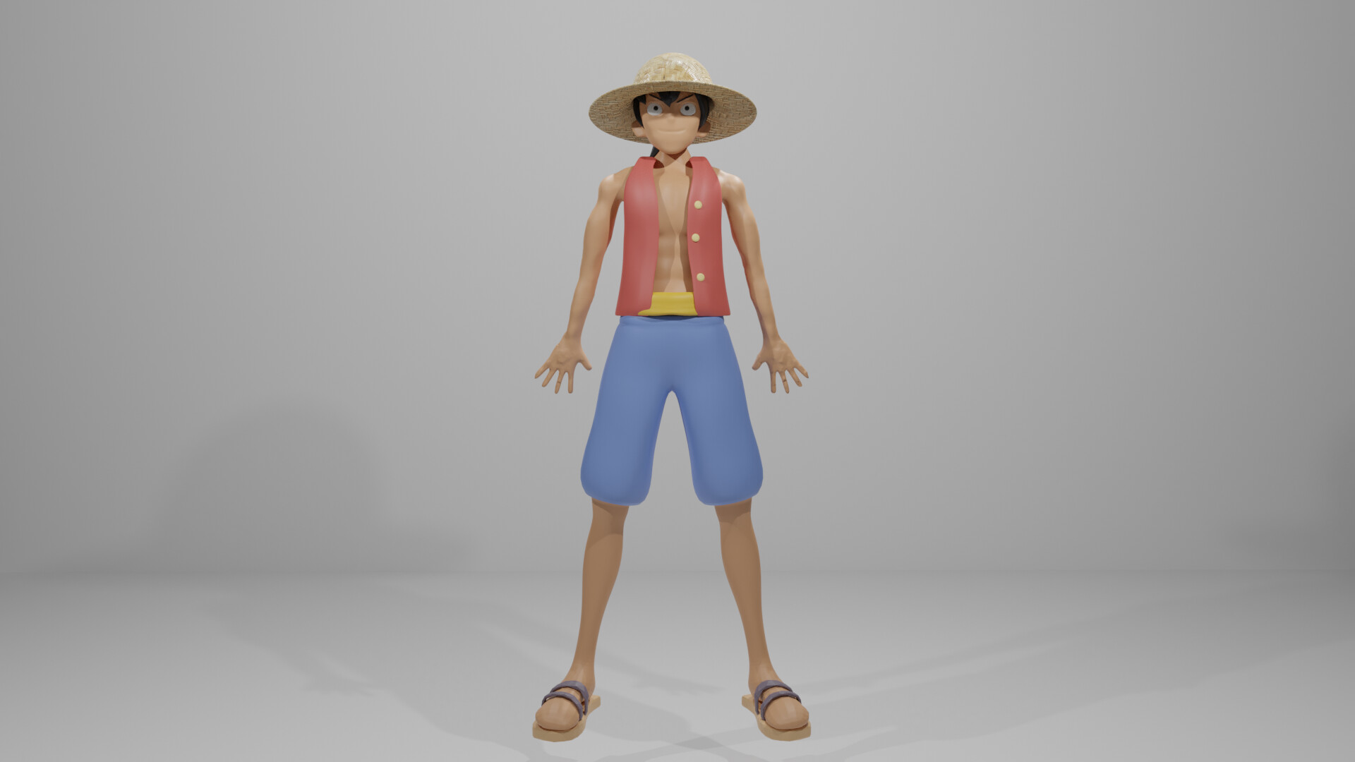 ArtStation - Monkey D Luffy One Piece Game Art