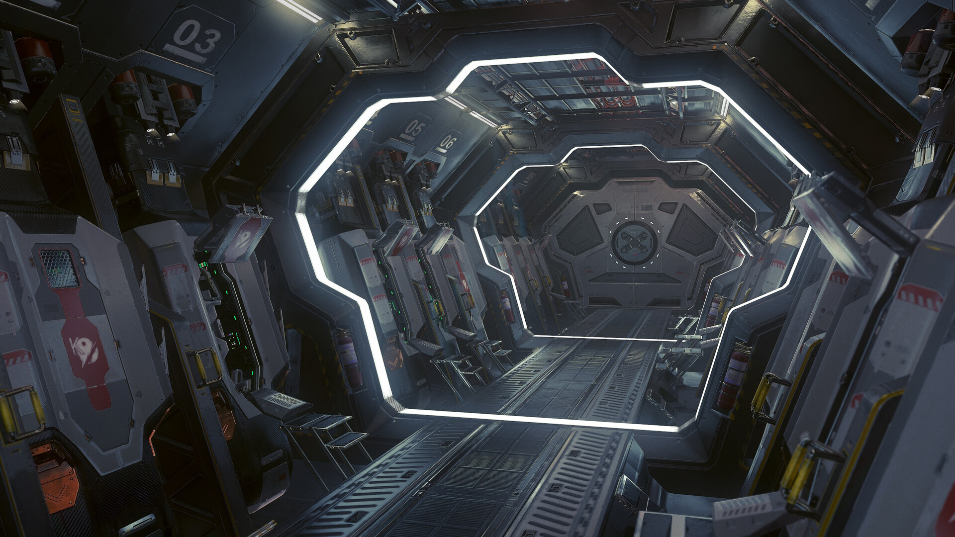 ArtStation - Titanfall 2 Ship Interior fan art