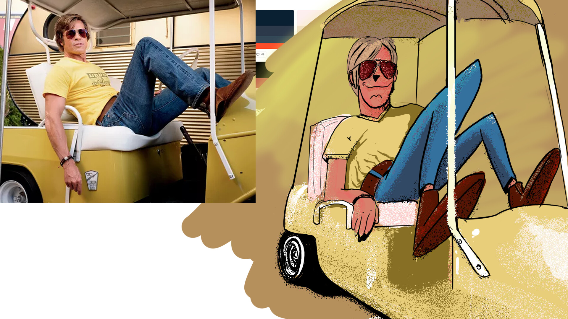 ArtStation - Frame filme and tarantino