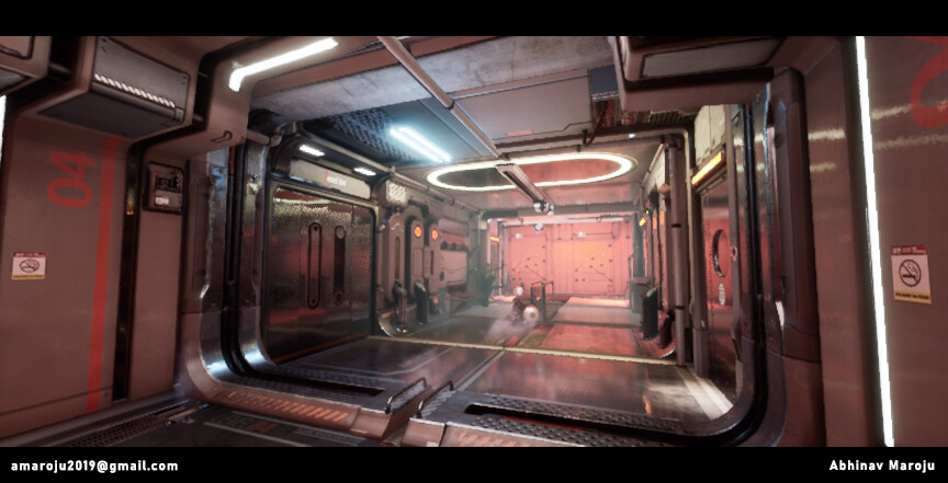 ArtStation - Re-Lighting + Optimization practice