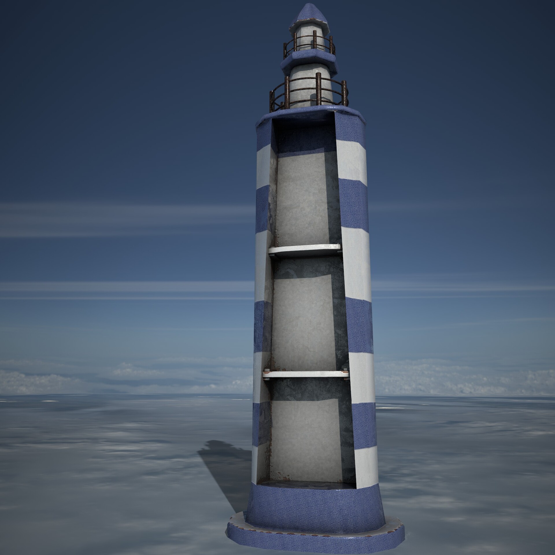 ArtStation - Old Wooden Lighthouse shelf