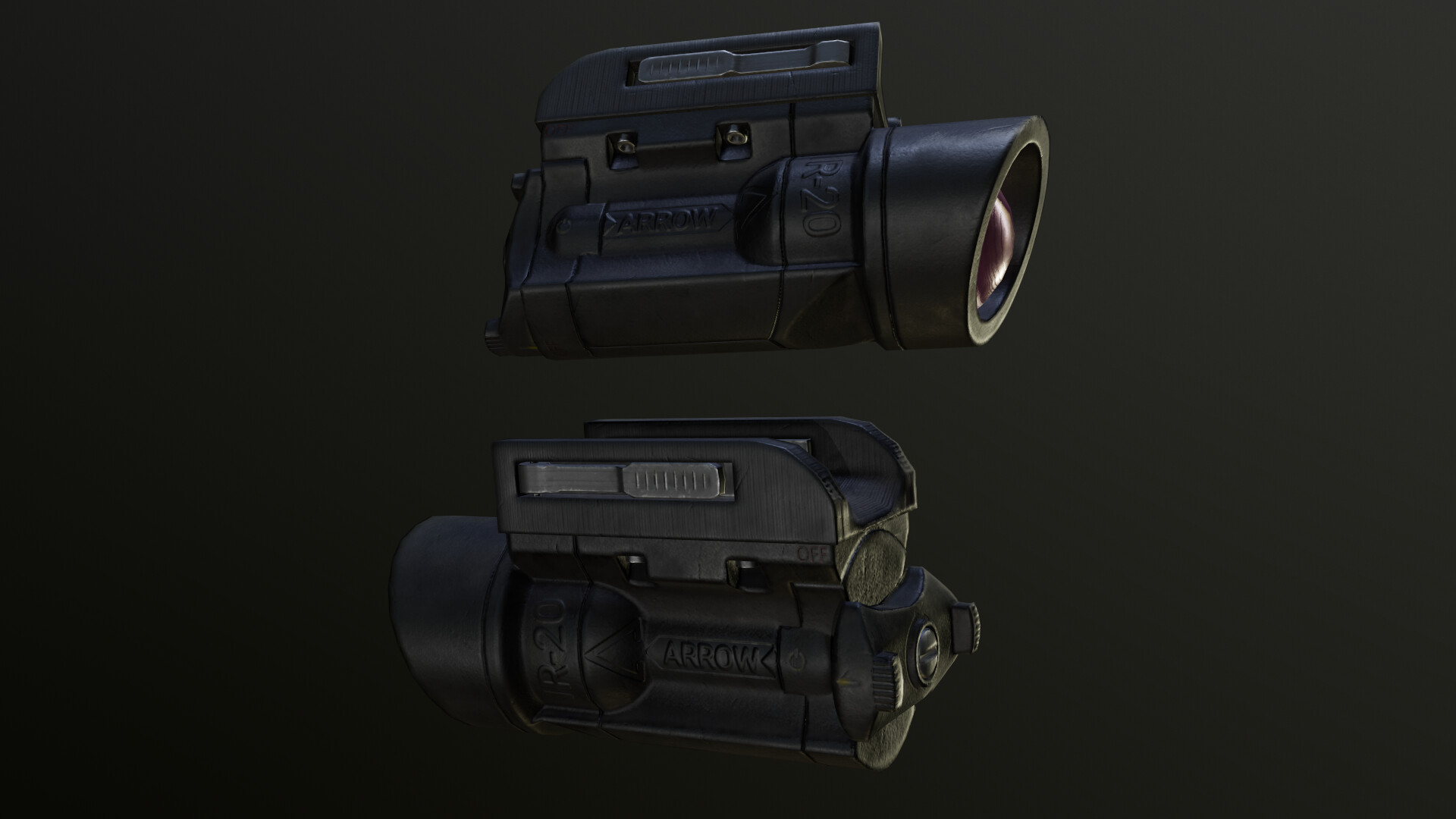 ArtStation - Light / Lazer Weapon Attachments