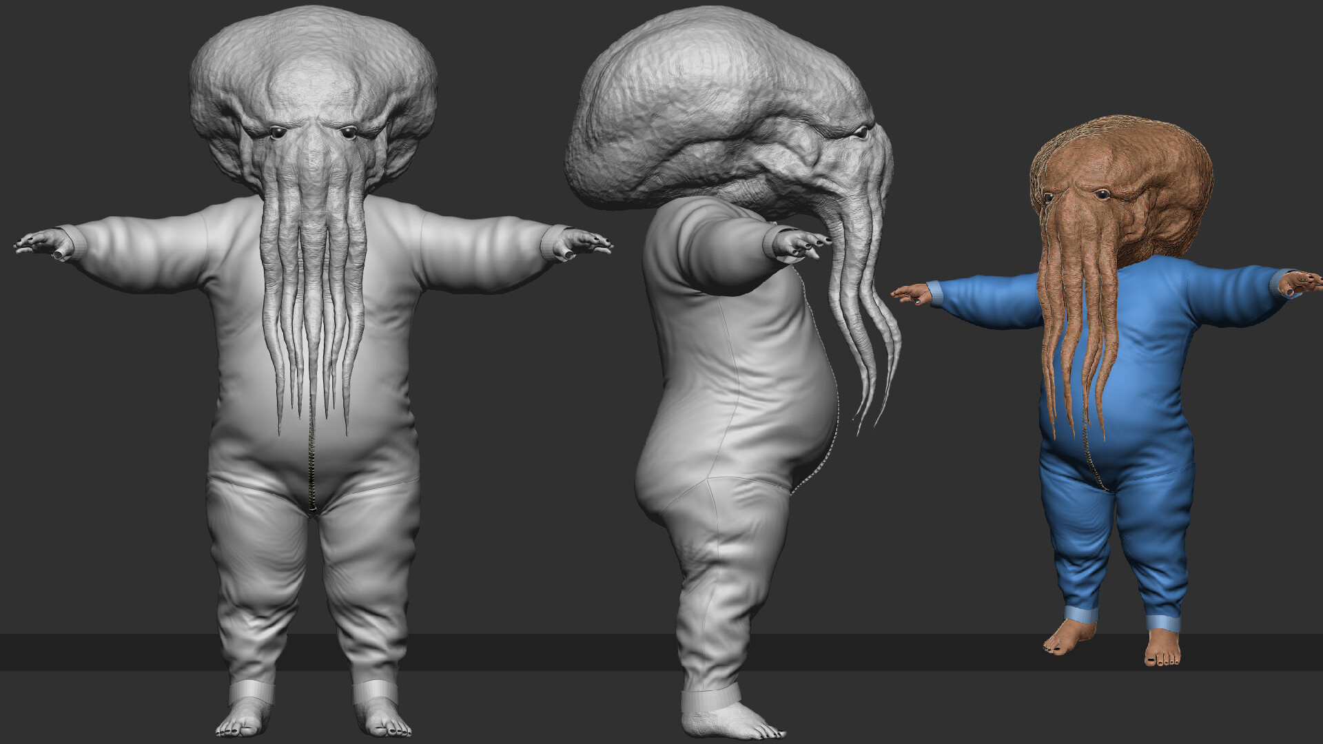 ArtStation - Baby Cthulhu