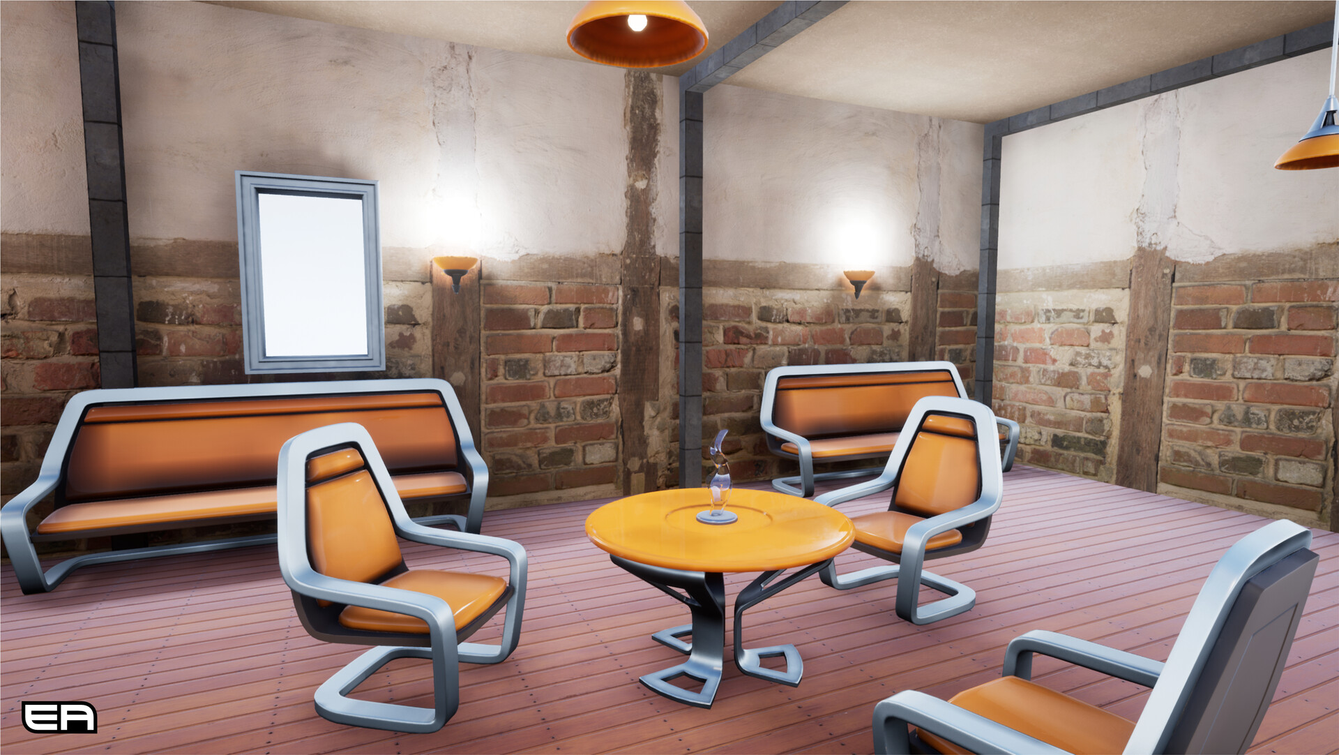 ERION ARTWORK - 3D Room Example