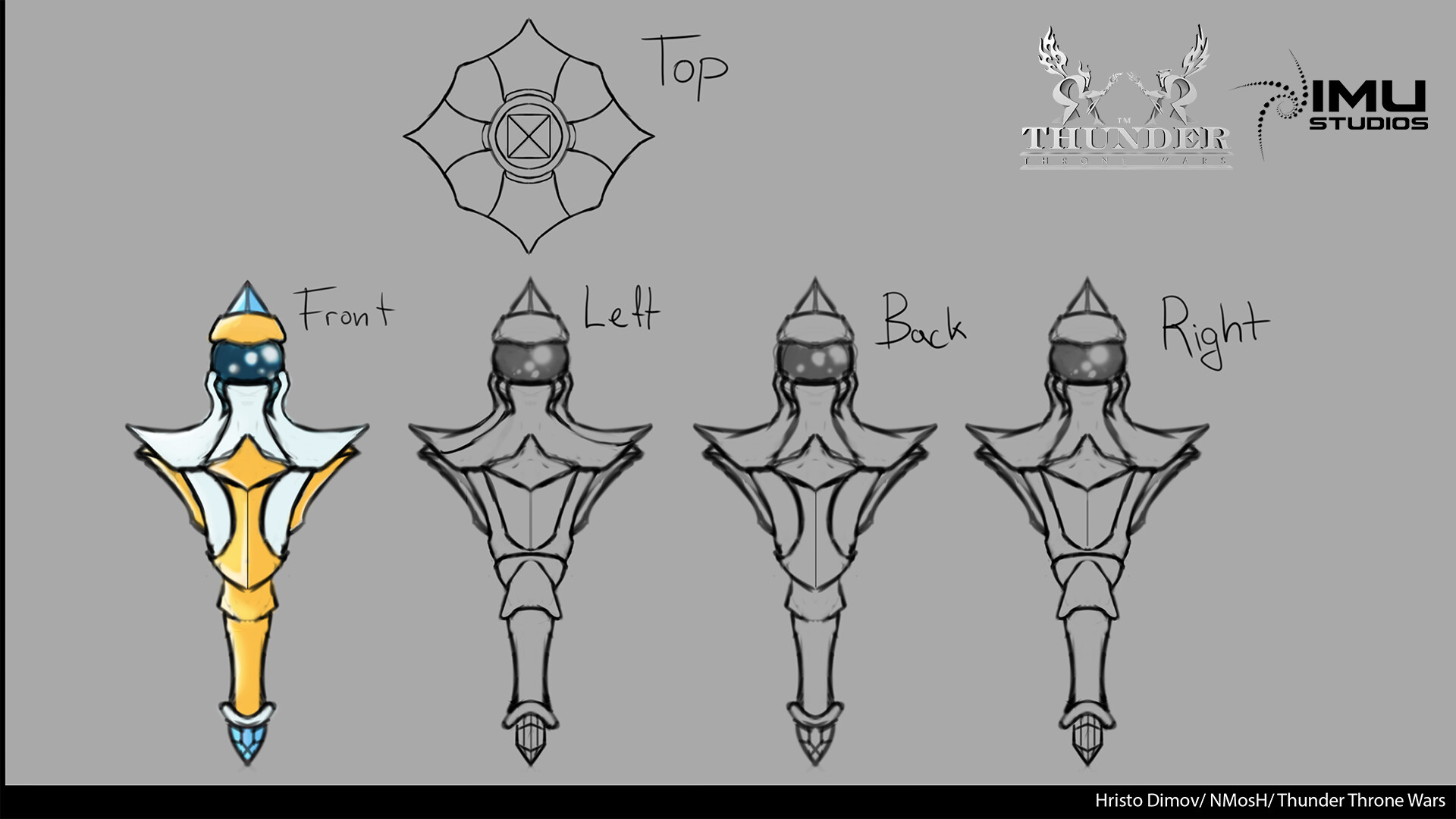 ArtStation - N'mosh Scepter Concept Art