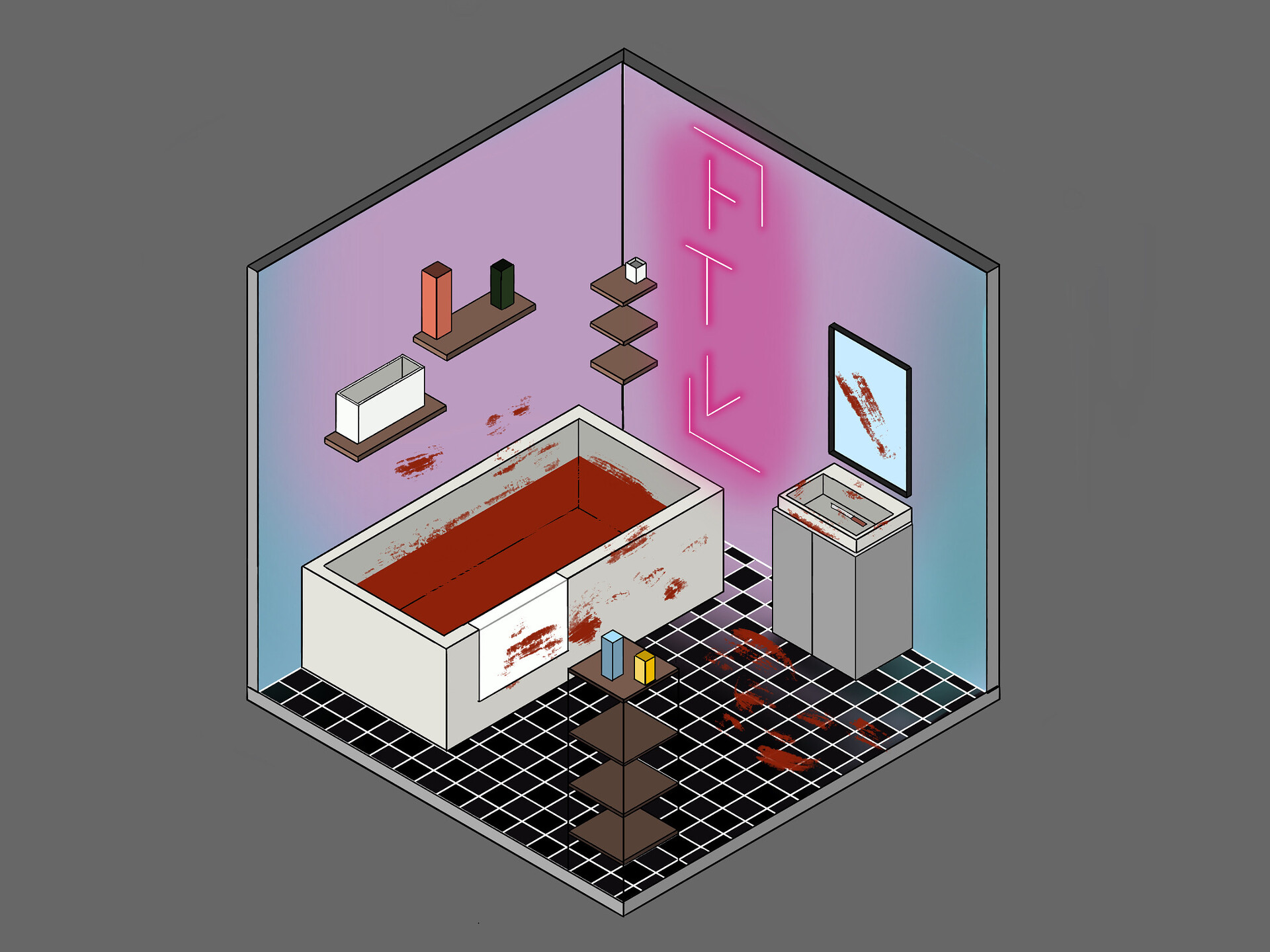 ArtStation - Rooms/concept/art