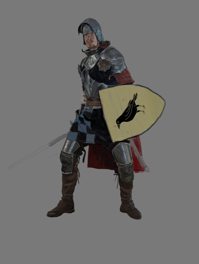 ArtStation - Knight Practice