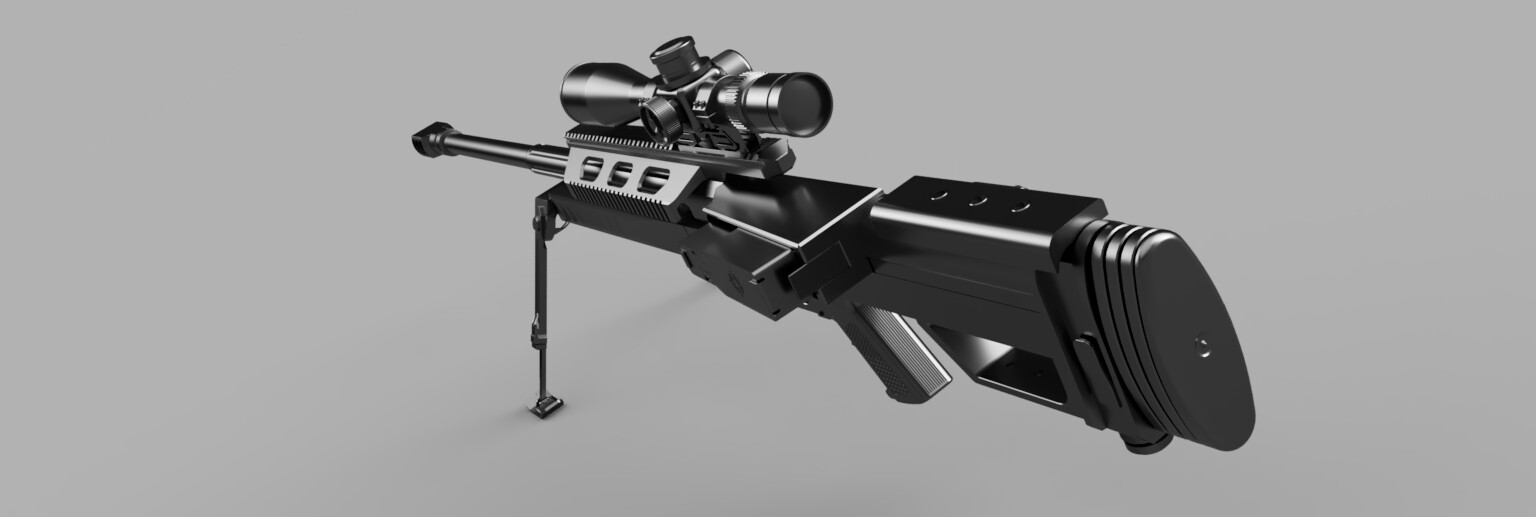 sayed abdalfatah - steyr HS-50 sniper rifle