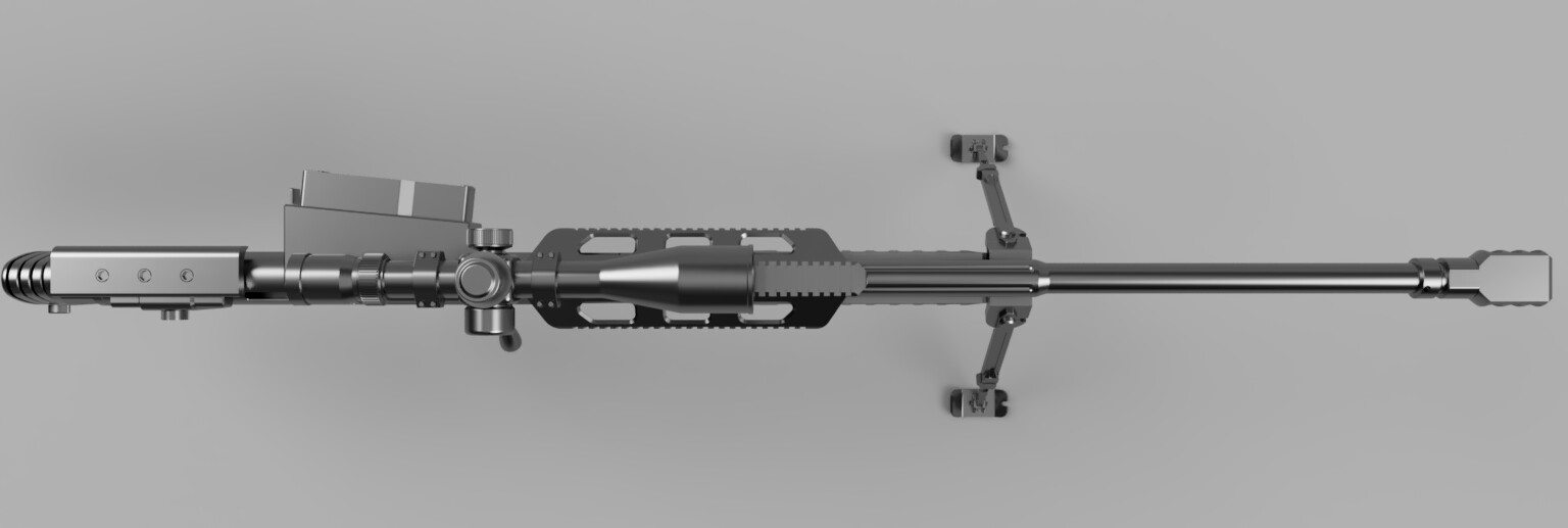 sayed abdalfatah - steyr HS-50 sniper rifle